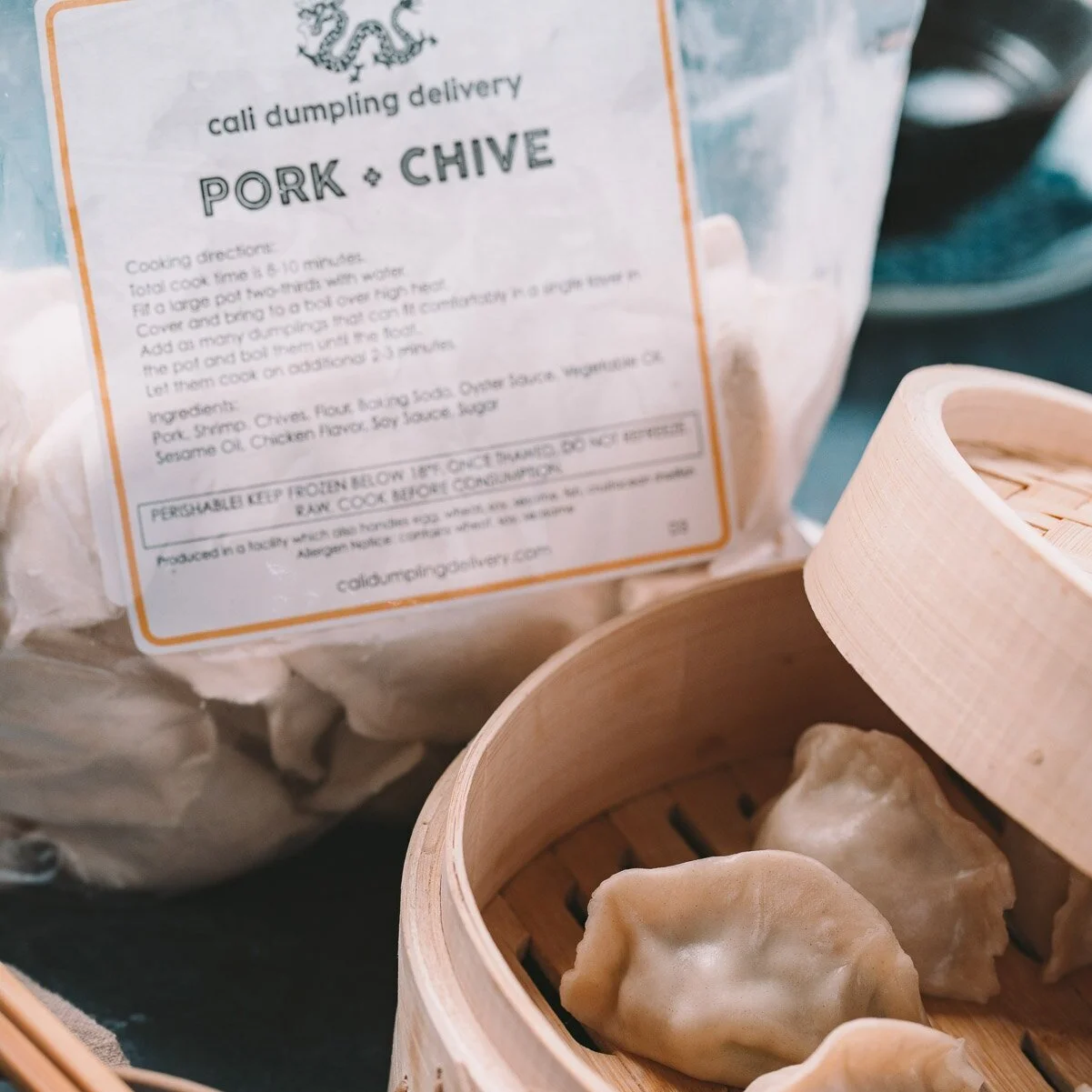 Menu — cali dumpling delivery