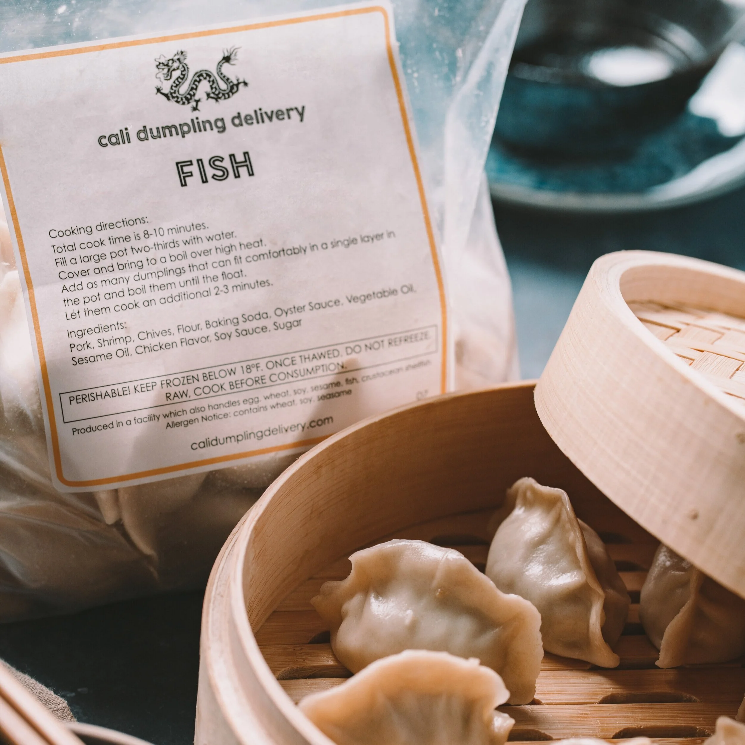 Menu — cali dumpling delivery