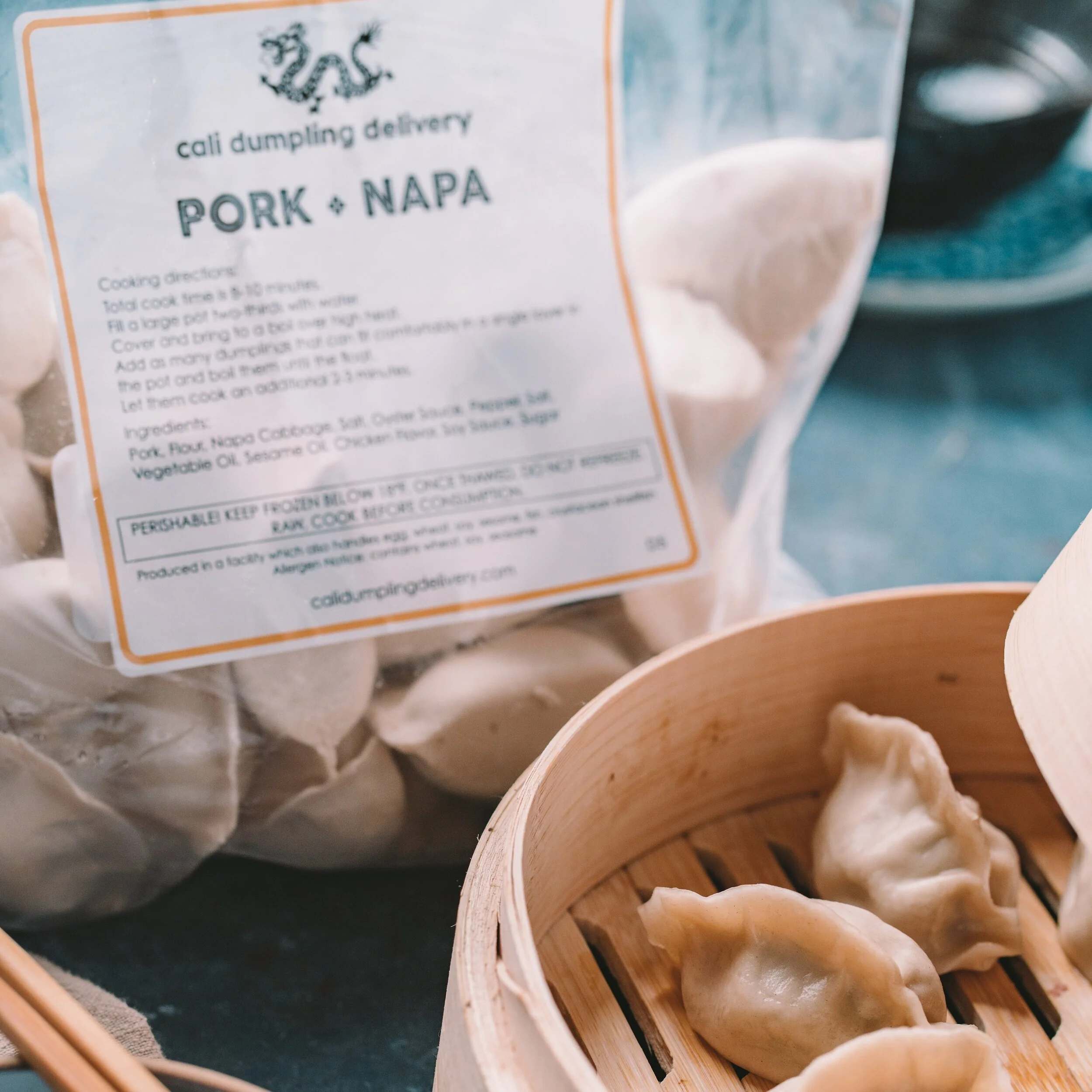 Menu — cali dumpling delivery