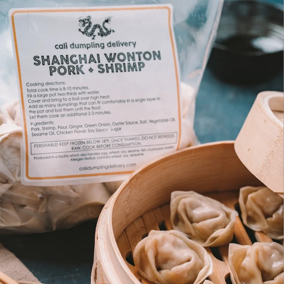 Menu — cali dumpling delivery