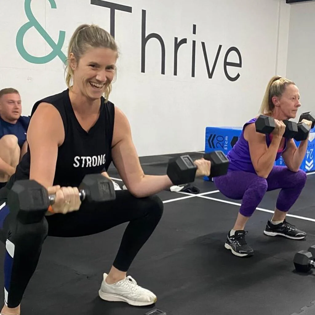 Our classes | Hustle & Thrive | Group fitness training