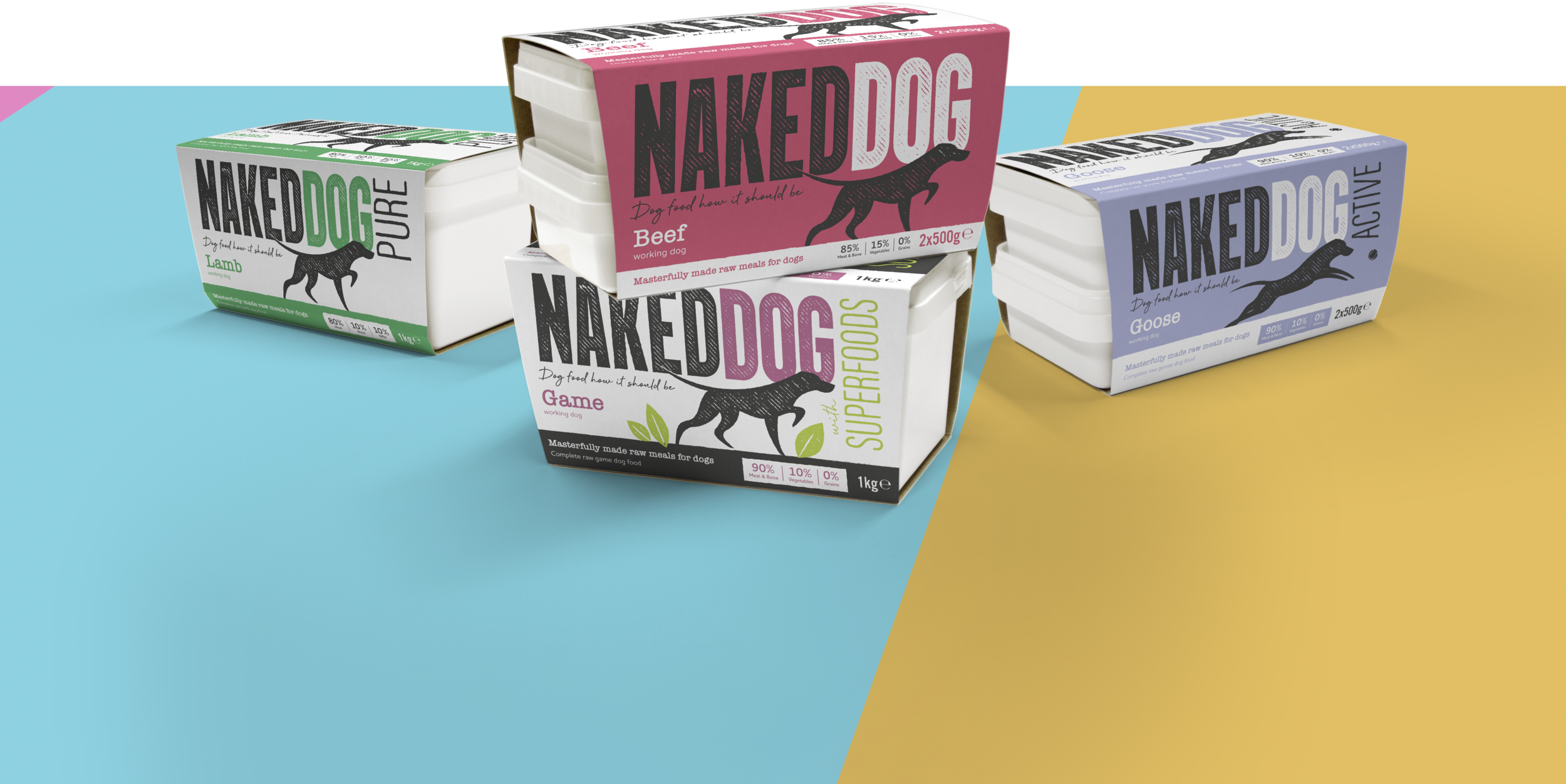 Naked Dog | Dog food how it should be
