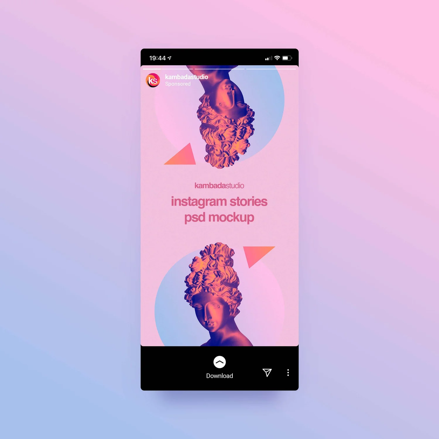 Instagram Mockup Pack (Photoshop) — Kambada Studio