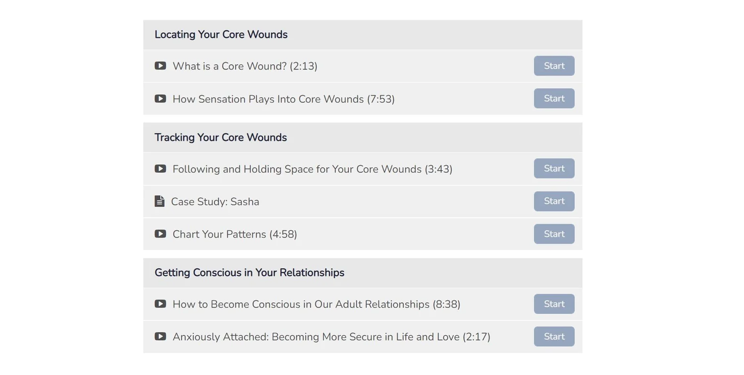 Understanding Your Core Wounds Official — Conscious Relationship Group