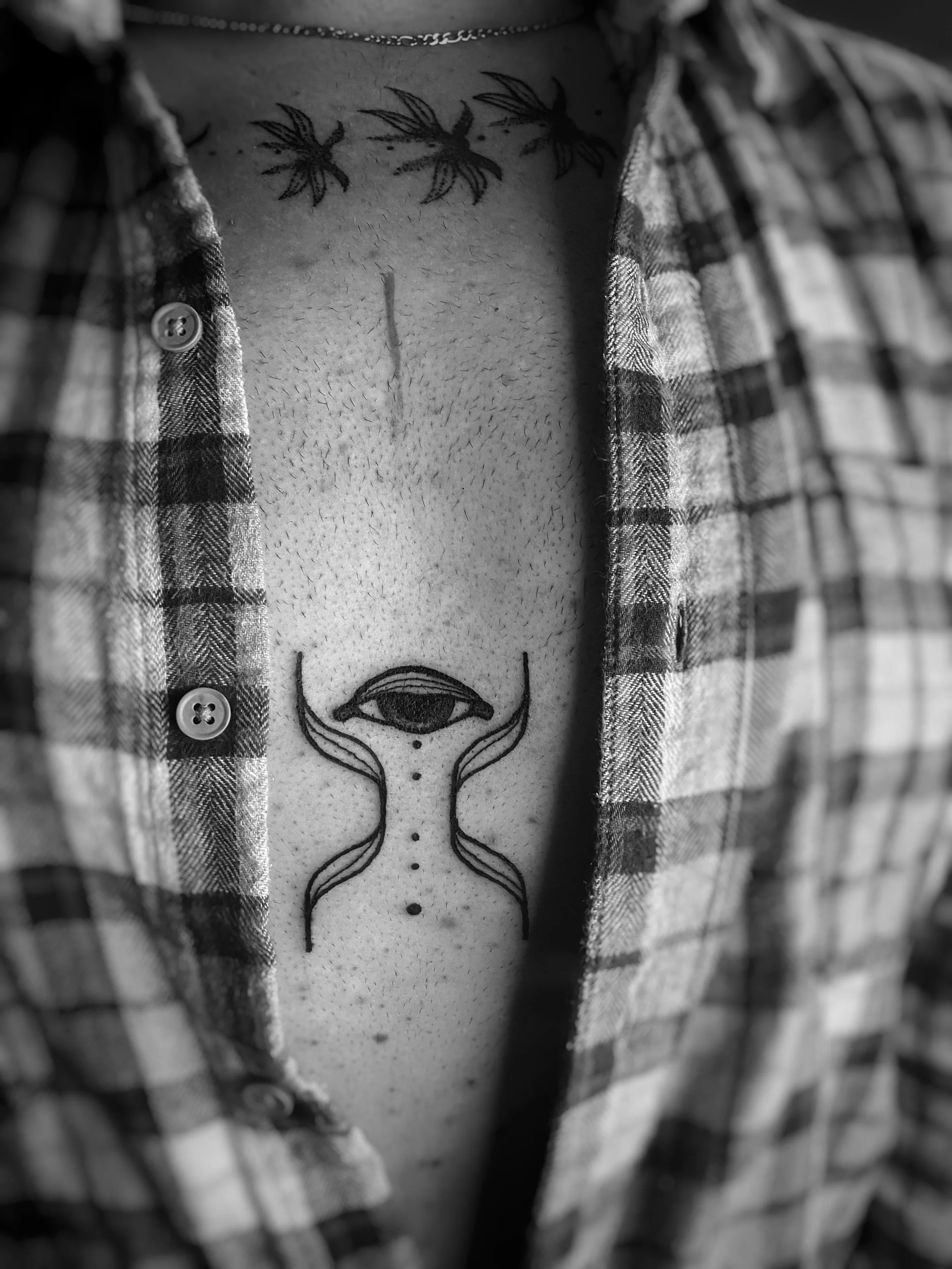 Krystal Bell Tattoo. Portland Tattoos. Hand Poke + Machine