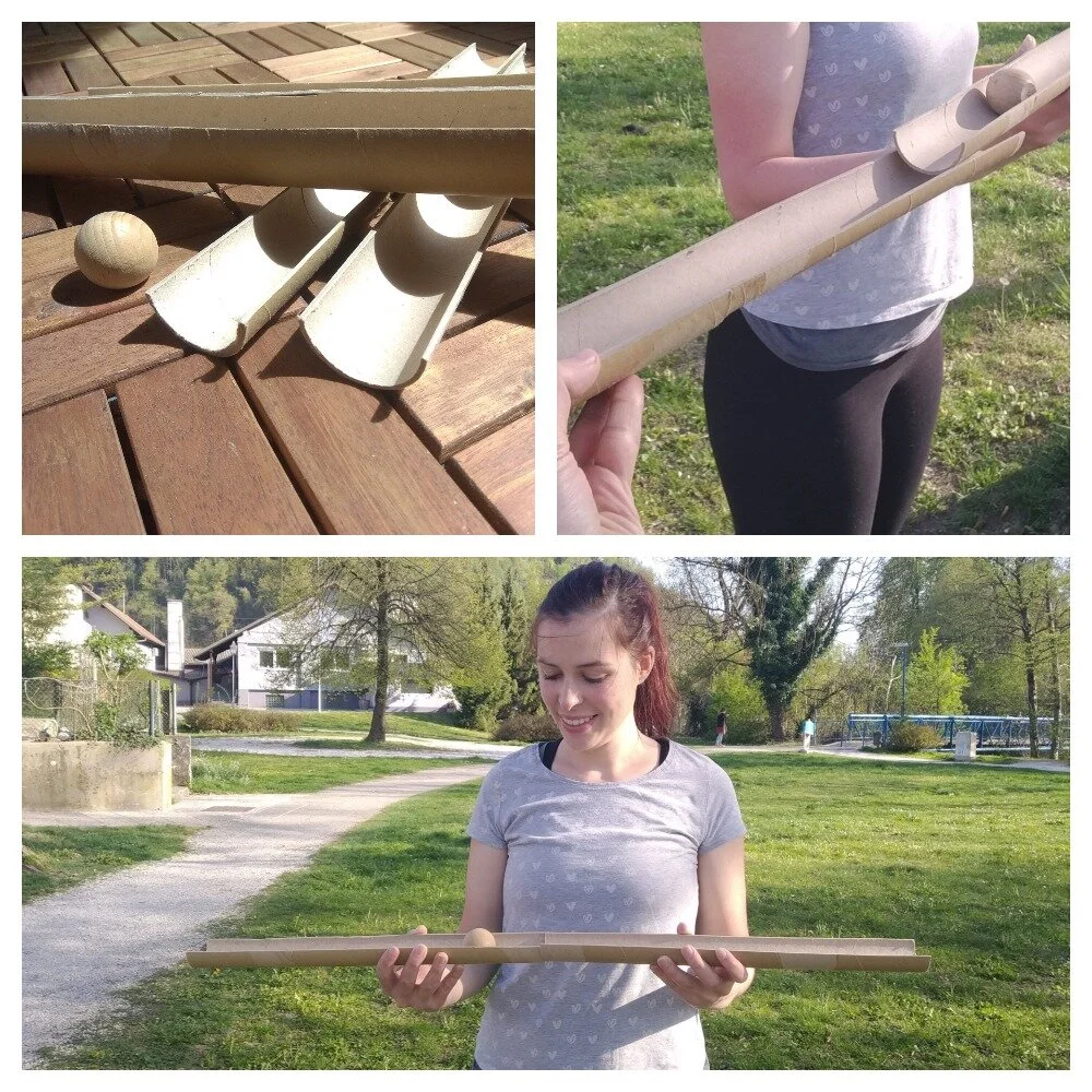 Papirnati tulci — Igriva igralnica