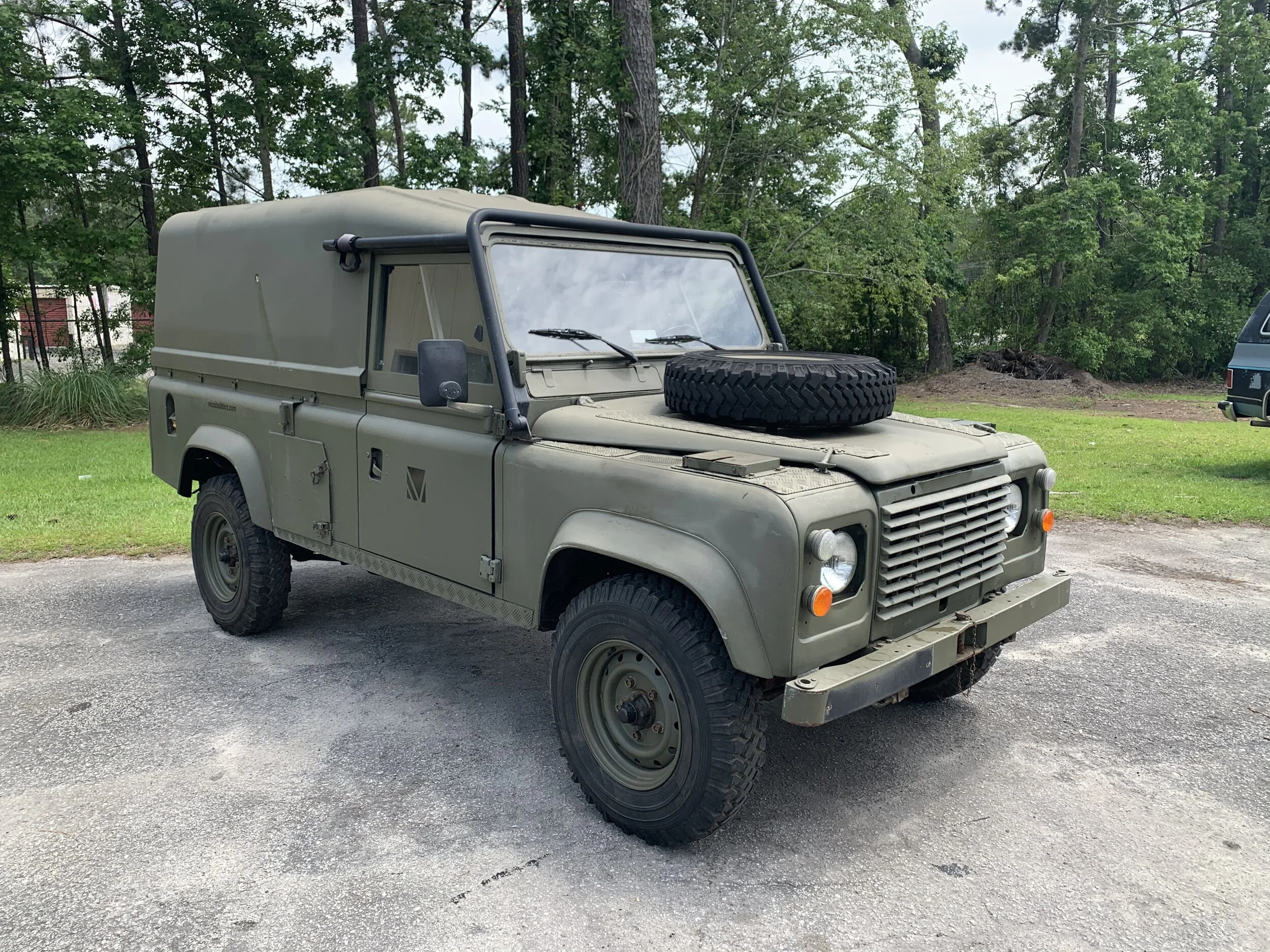 Military Land Rover Jeeps