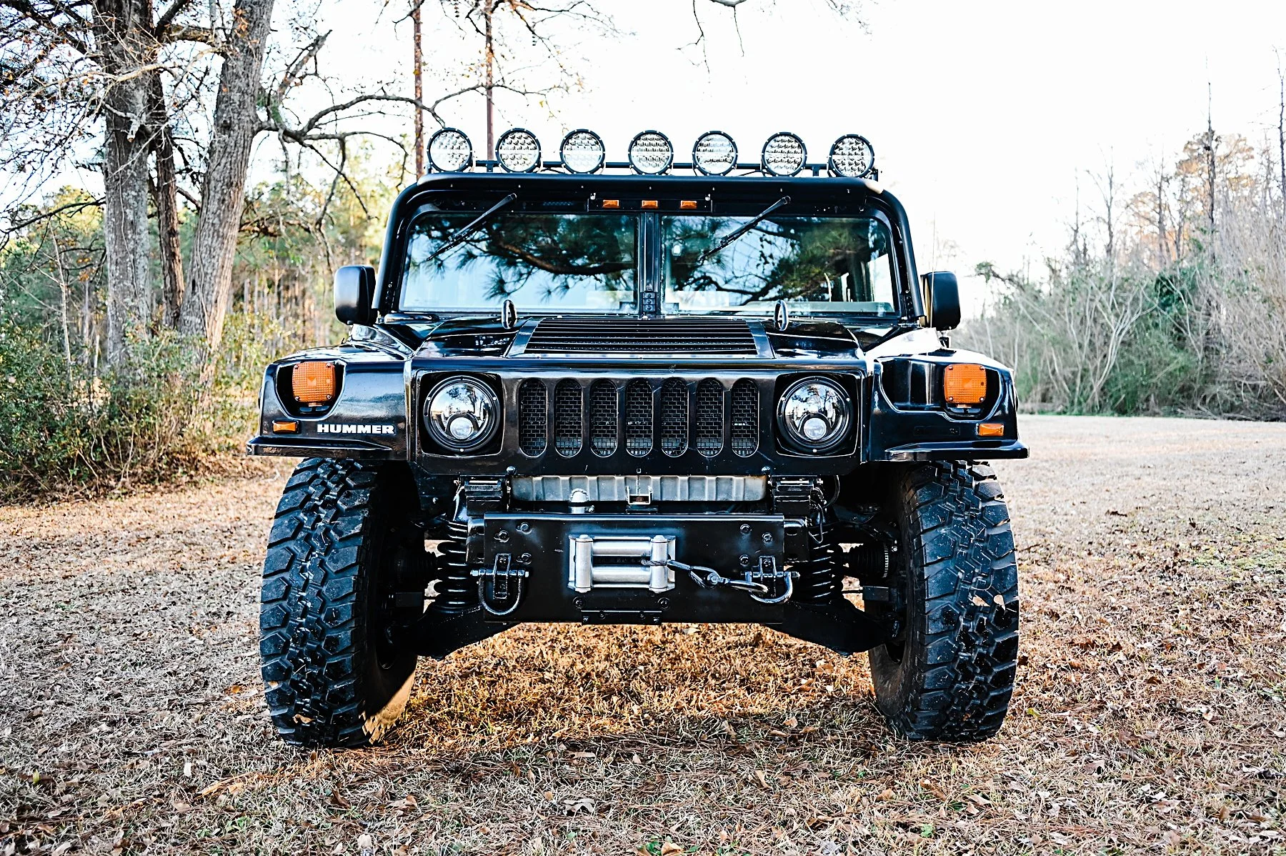 Hummer H1 Lifted Black