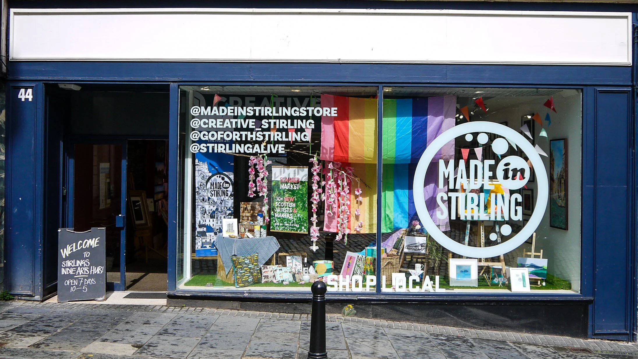 FIND US — Made in Stirling