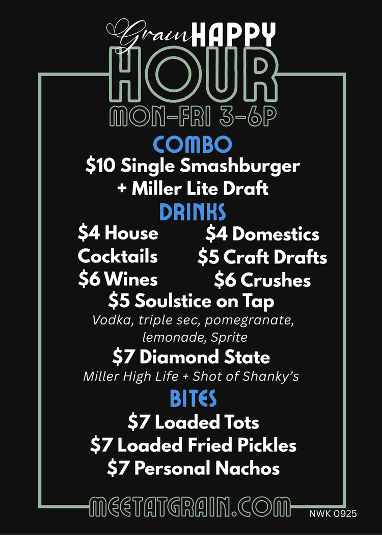 Newark, Delaware — Grain Craft Bar + Kitchen