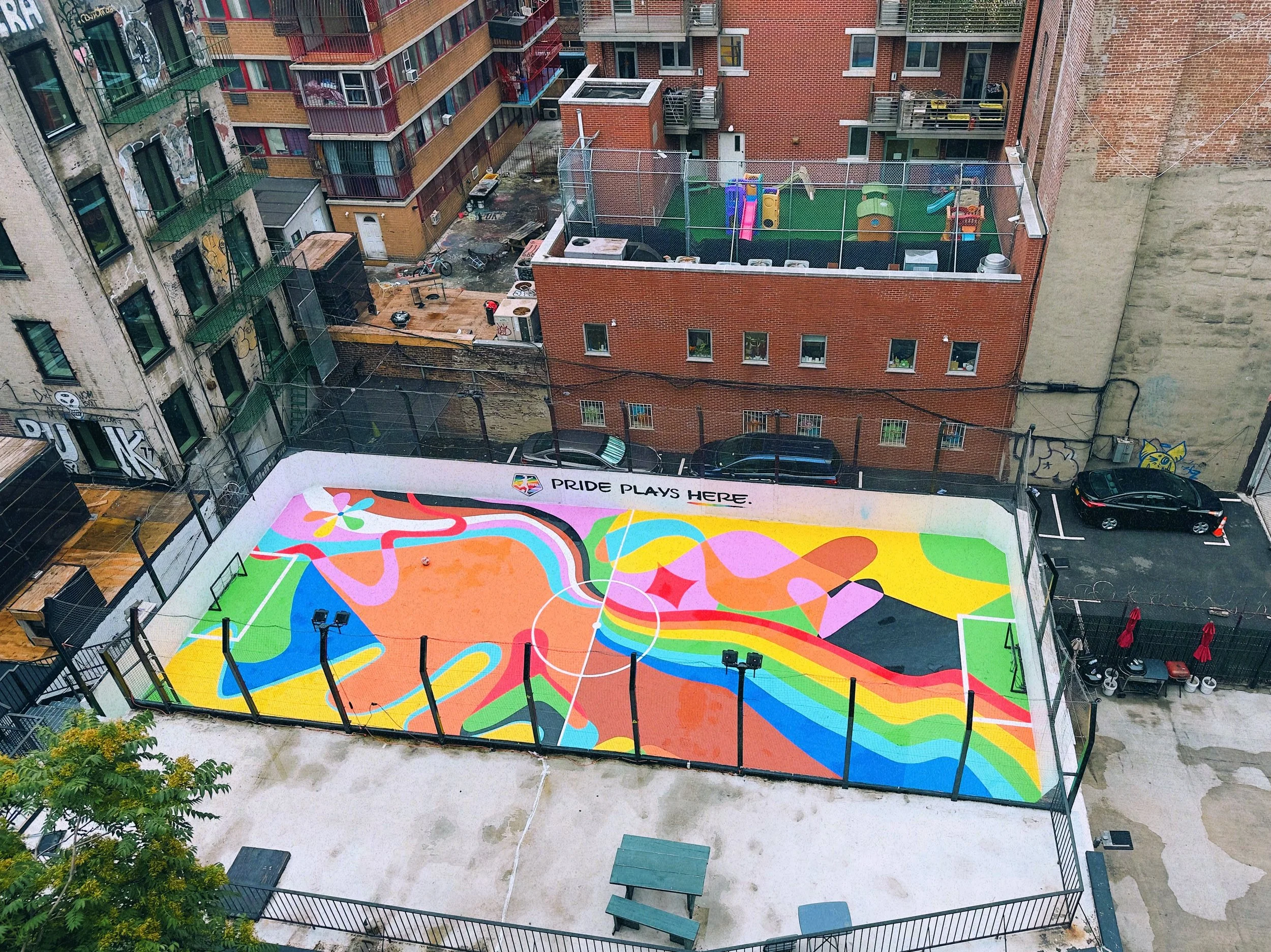 National Women's Soccer League Pride Pitch — Yeshi Designs