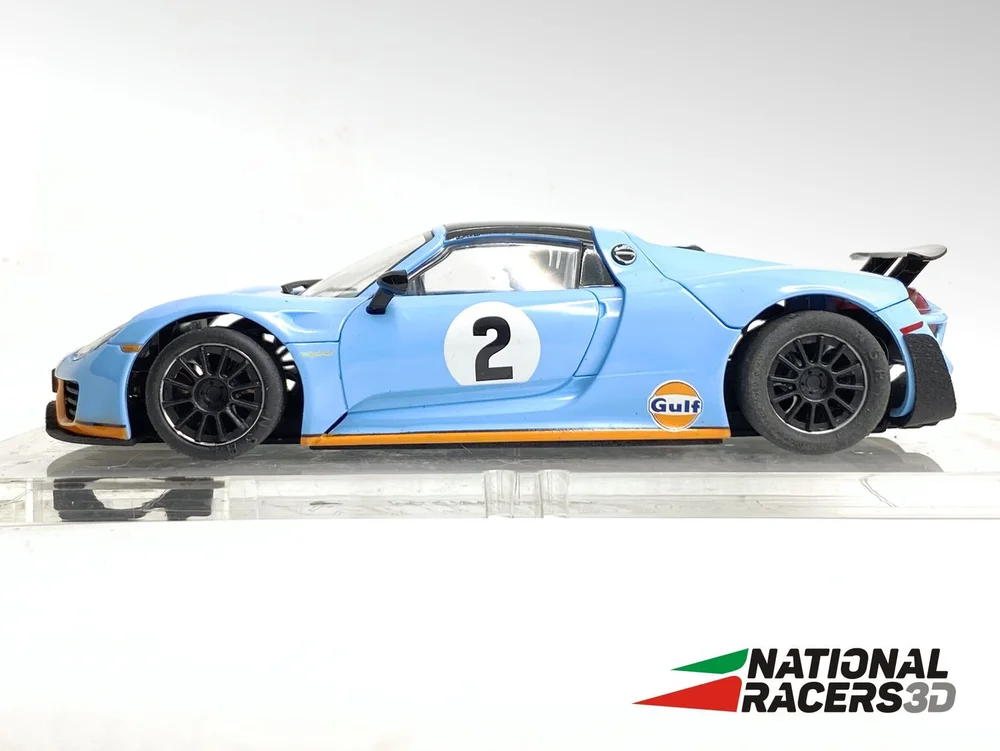 NEW 3DP Chassis for Carrera Porsche 918 Spyder (AiO-In) by NationalRacers3D