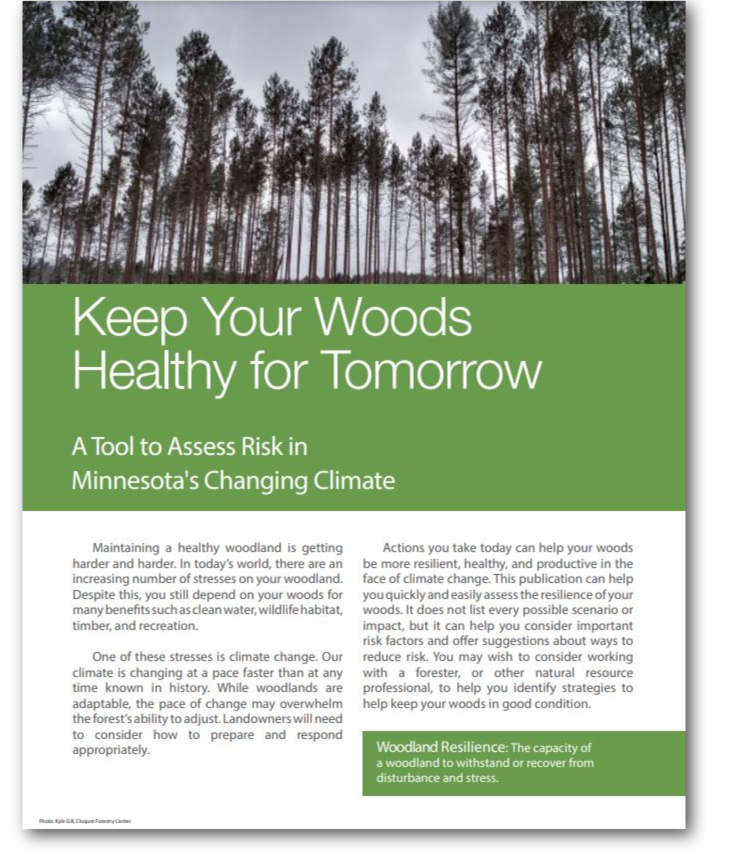 Climate Change — Minnesota Forestry Association