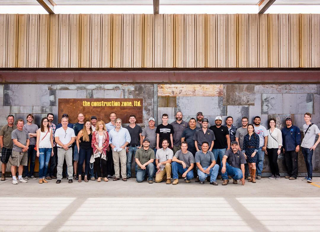 company — the construction zone