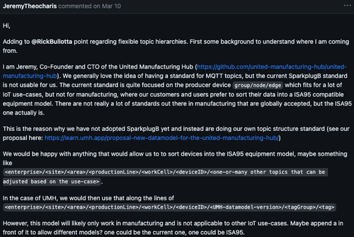 Combining the Power of ISA-95 and Sparkplug B | Corso Systems