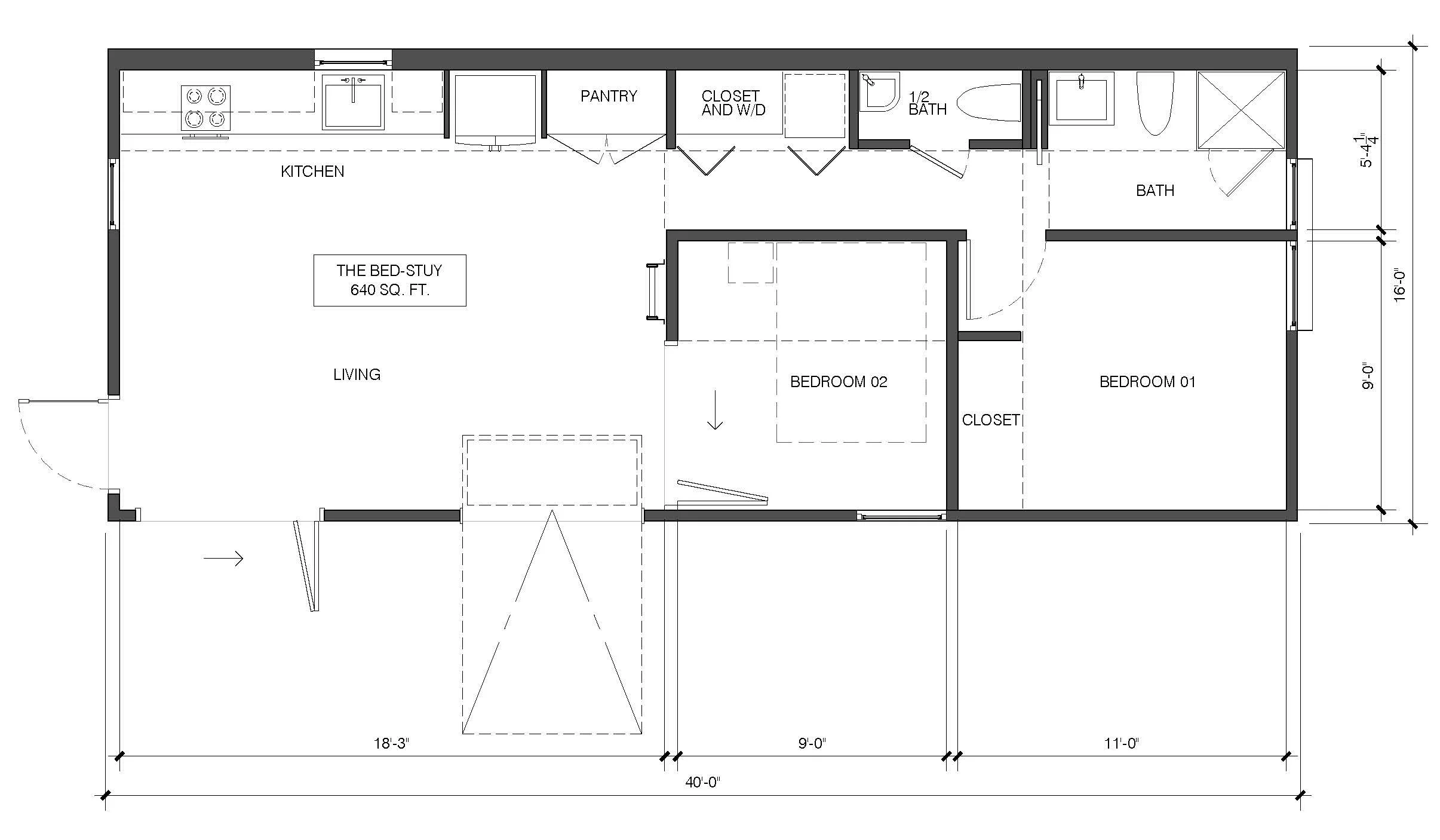 The Bed Stuy H2 Prefab ADU H2 Prefab Modern ADUs In The Bay Area