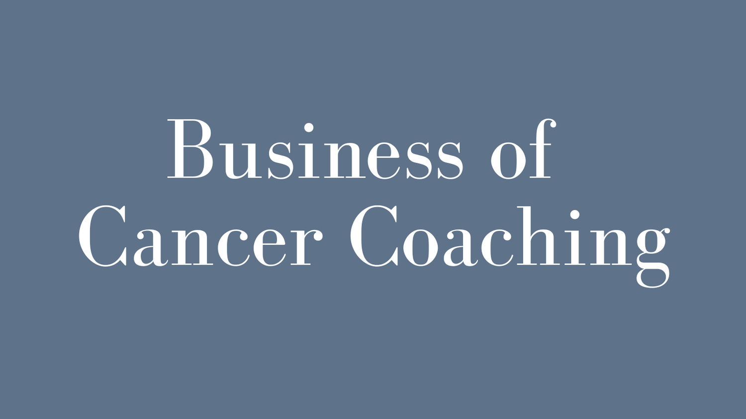 Course Catalog - All CWI Courses & Products — The Cancer Wellness Institute