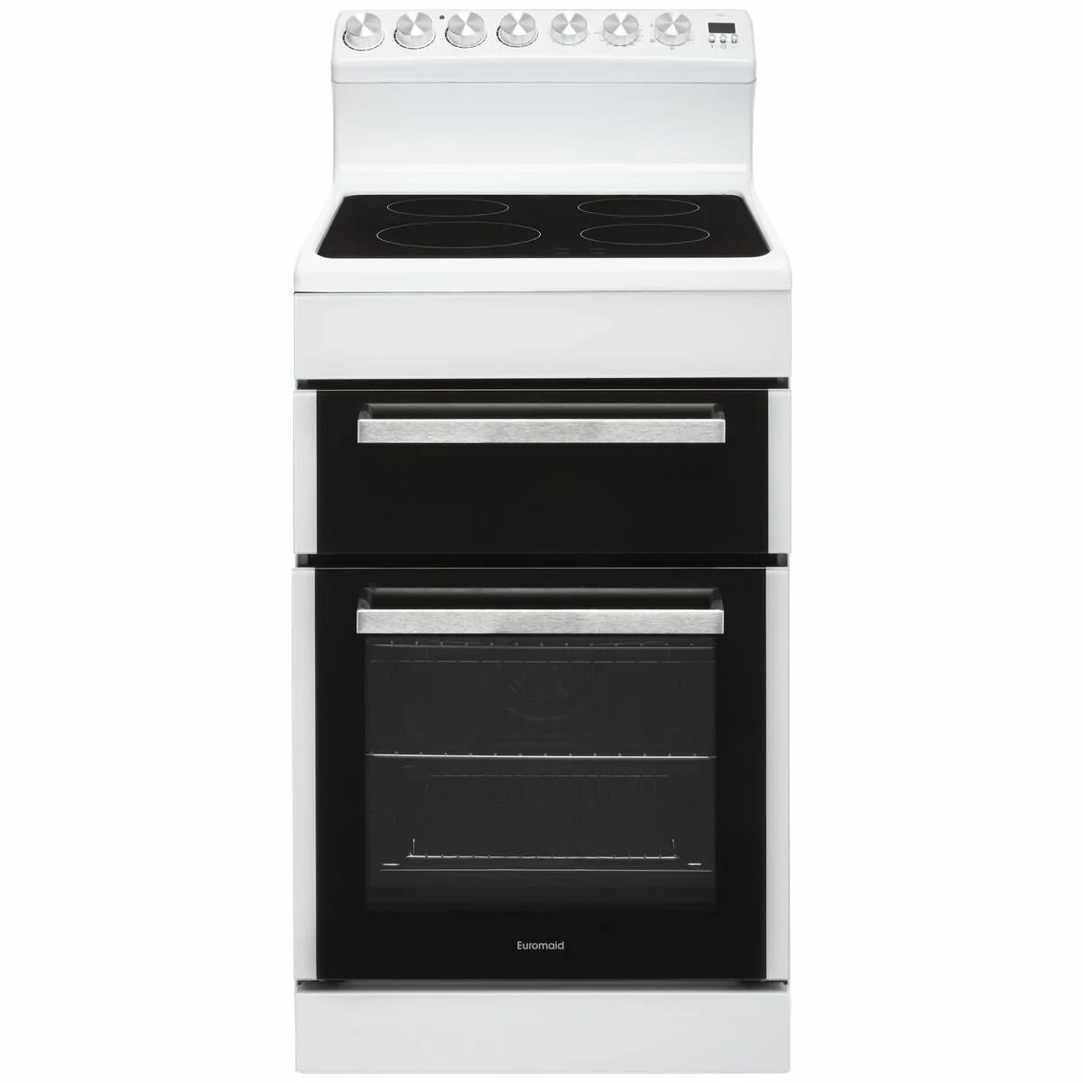 Westinghouse 54cm upright electric cooker in white | Begents