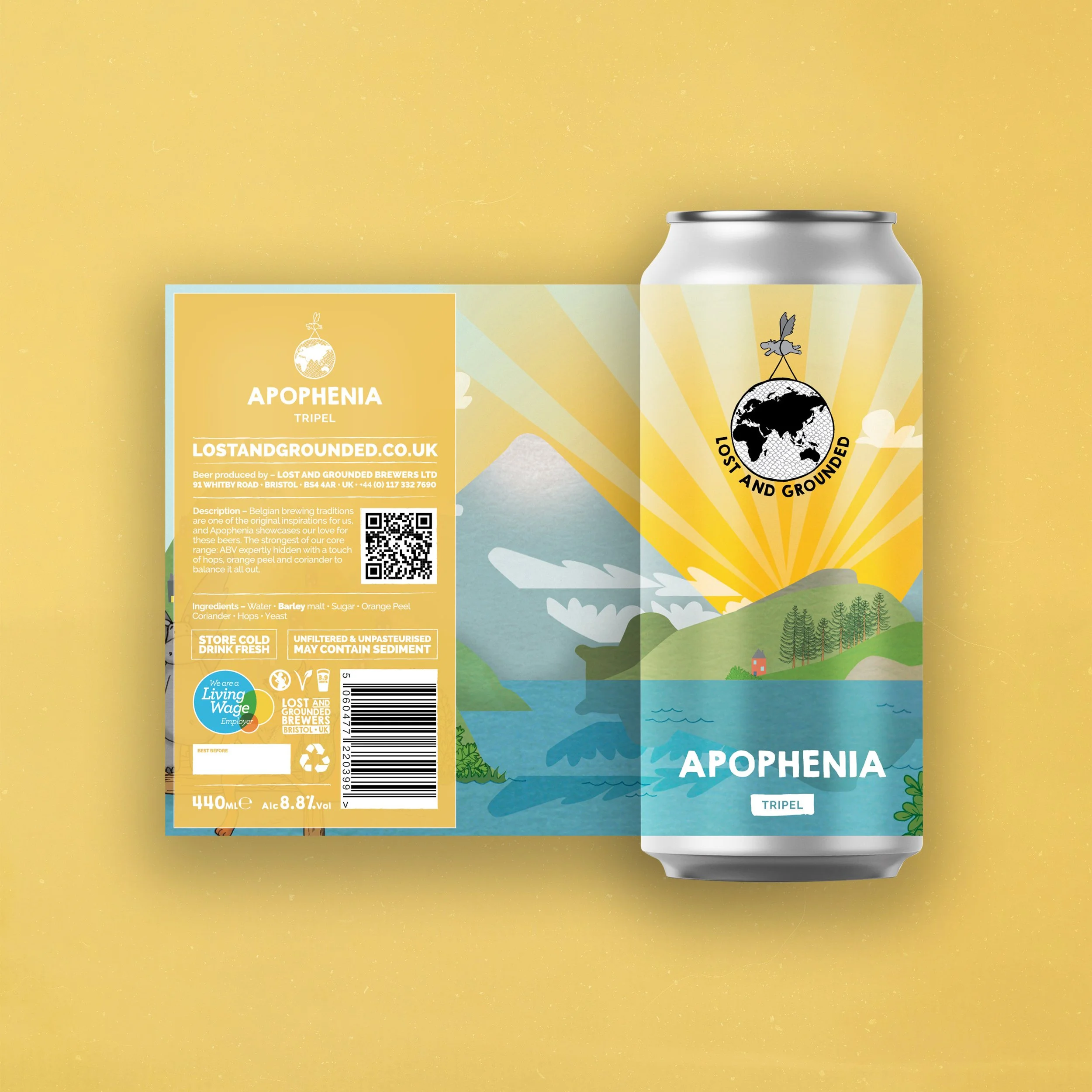 Apophenia 8.4% Tripel — Lost and Grounded Store