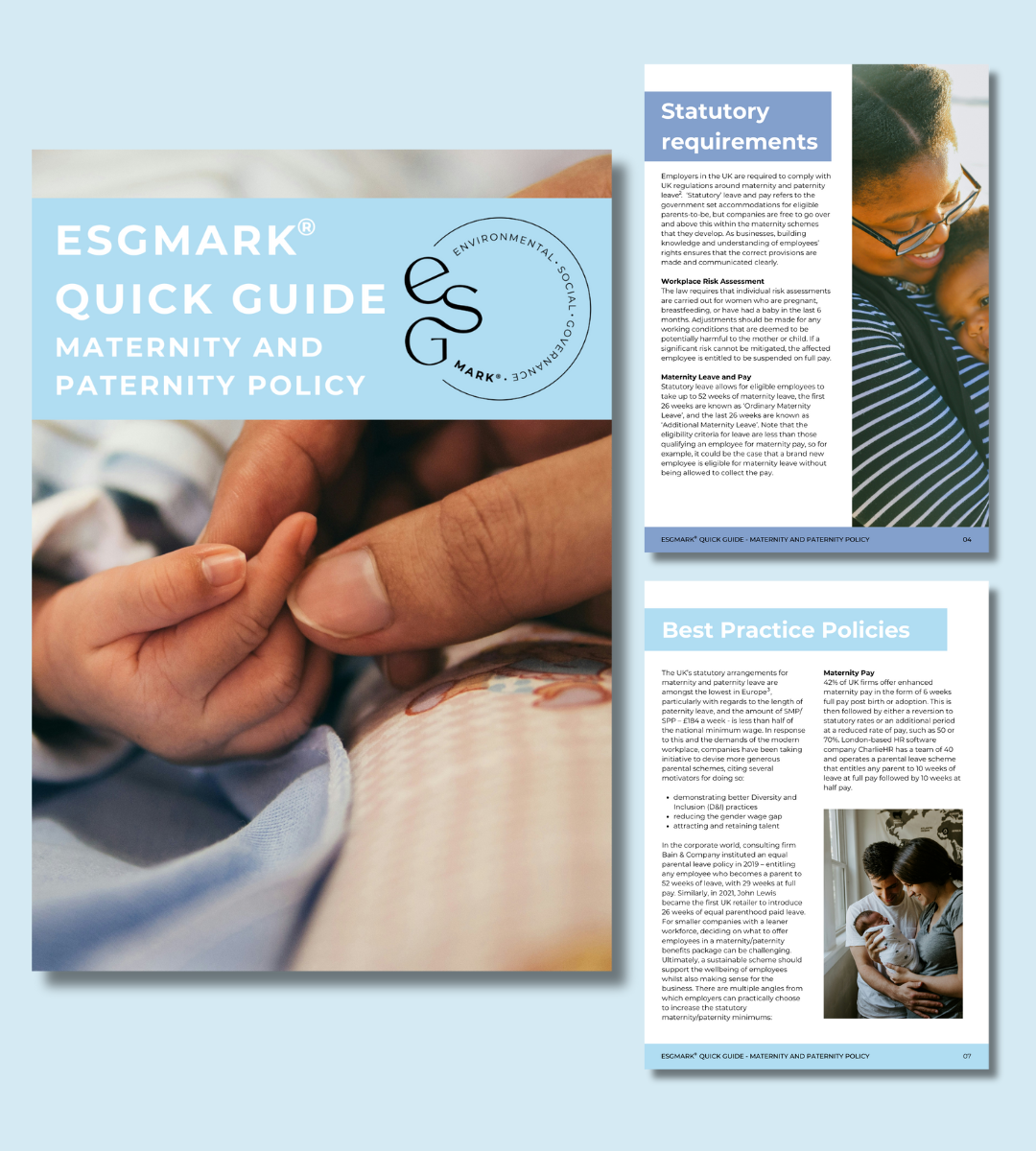 ESGmark® Maternity and Paternity Policy Guide — ESGmark®