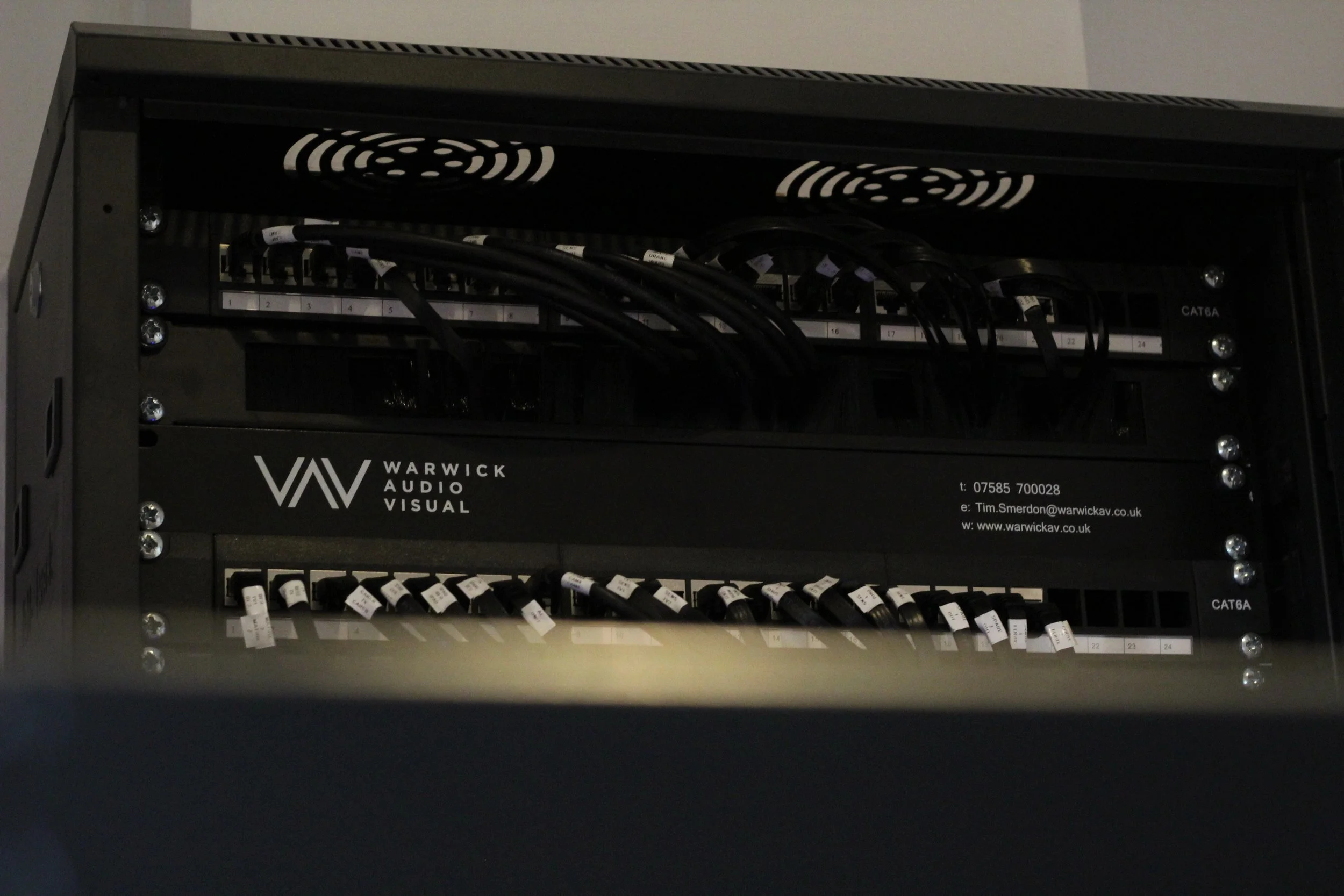 Rack Building — Warwick Audio Visual