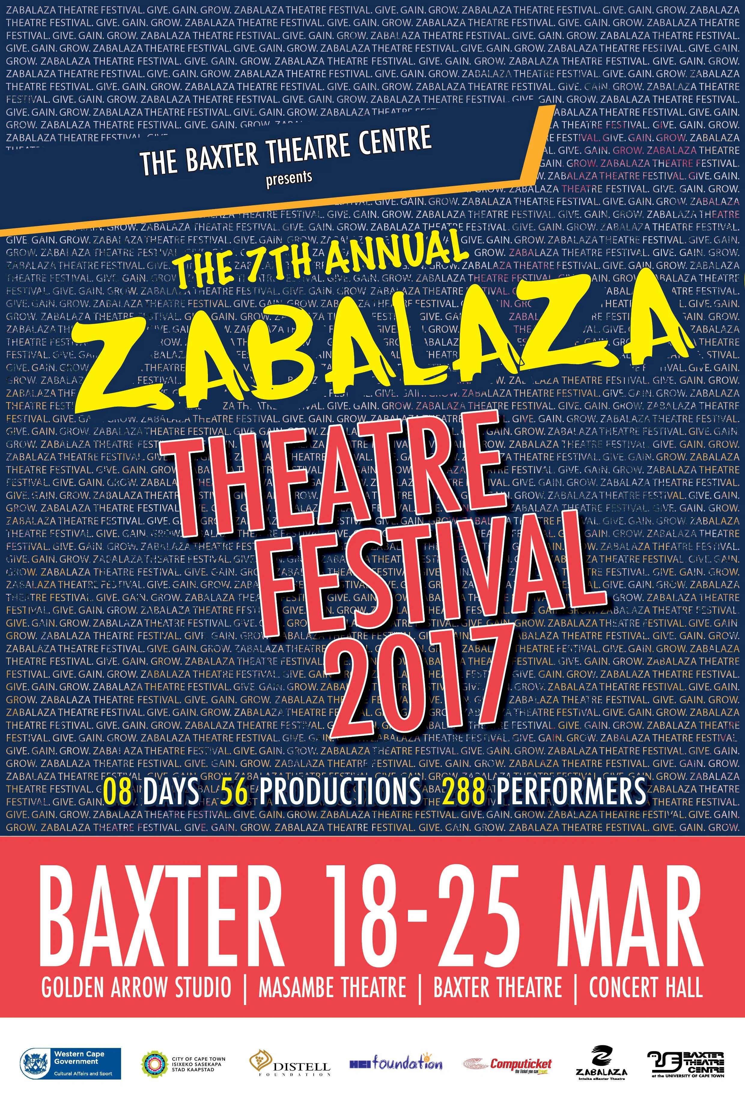 Zabalaza Theatre Festival — The Baxter