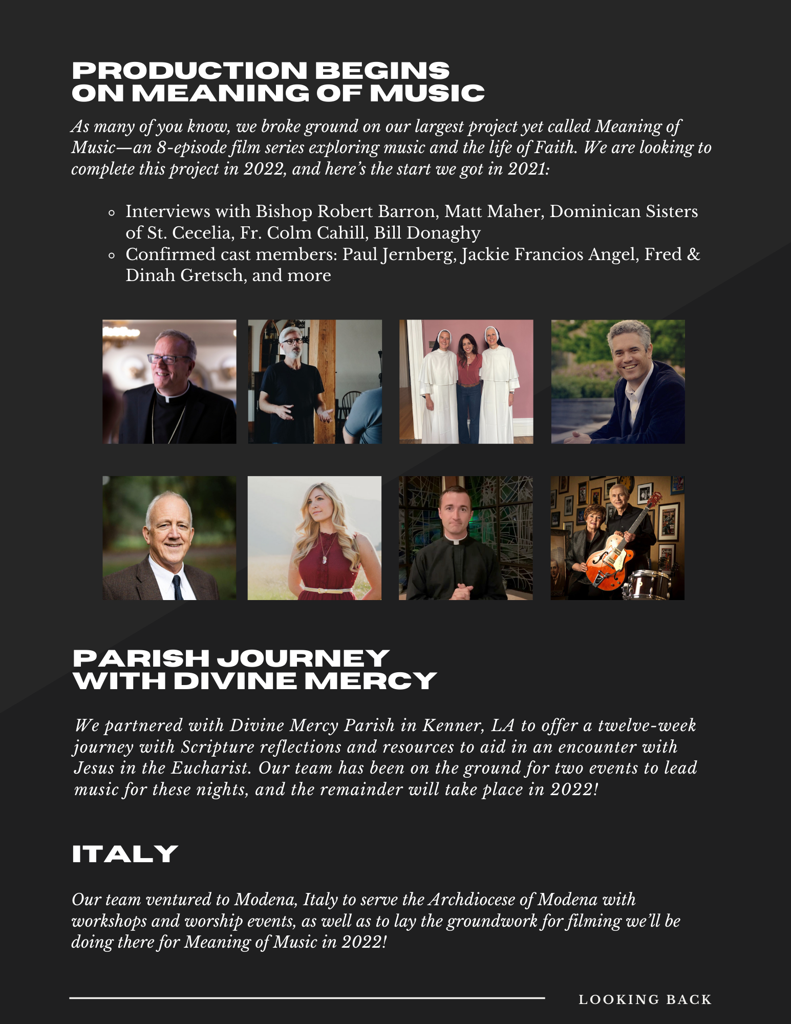 December 2021 — The Vigil Project