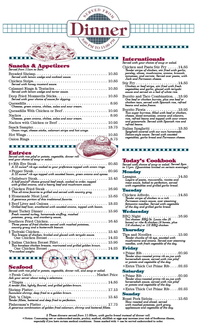 Menu — Jeffery's of Santa Cruz