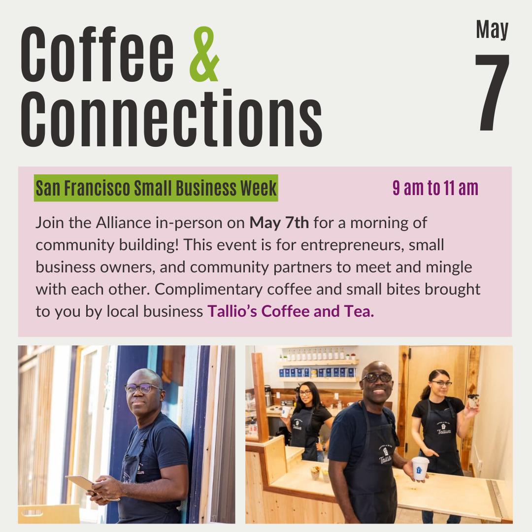 Coffee and Connections | Alliance for Community Development — SF Small ...