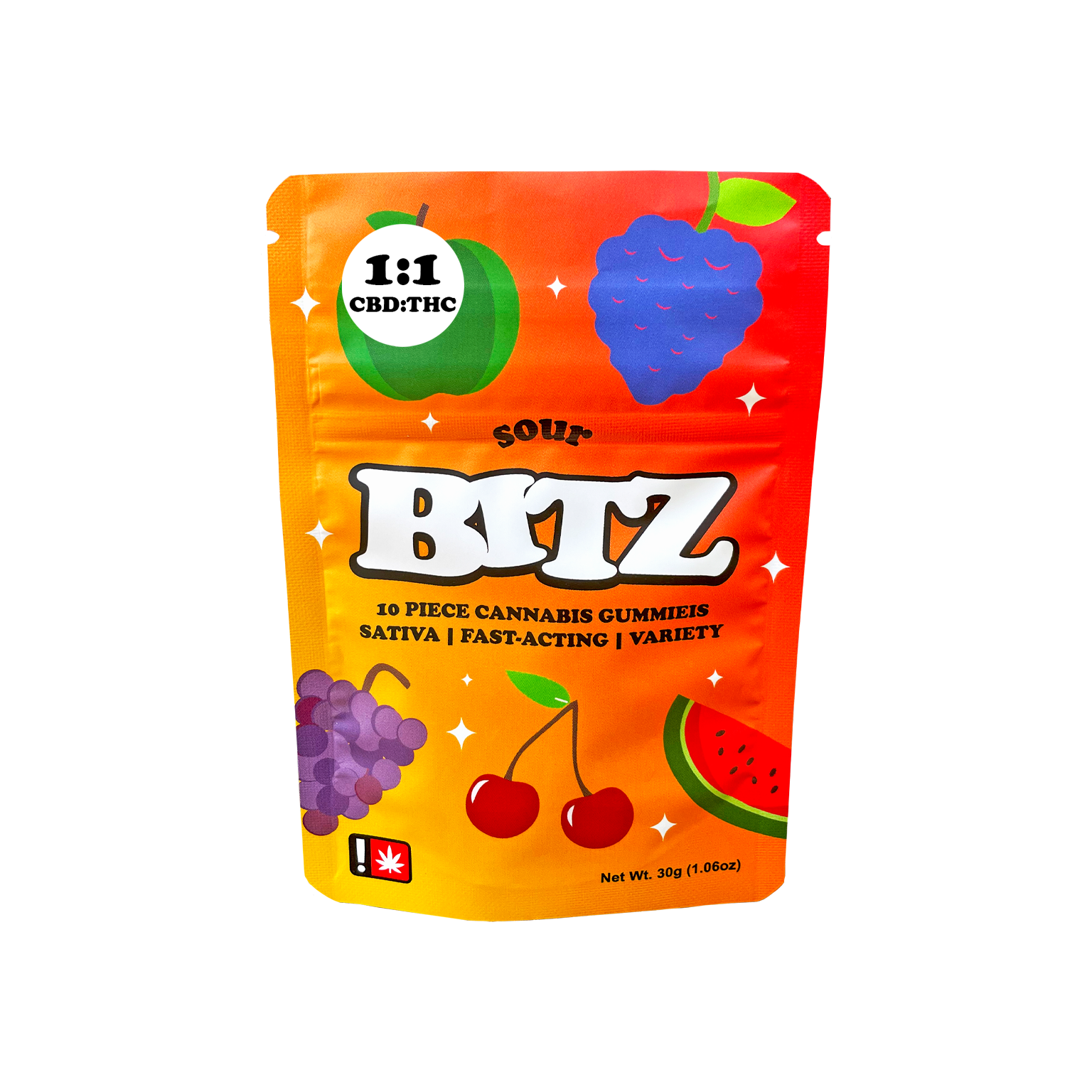 BITZ Cannabis Gummies — Green State of Mind