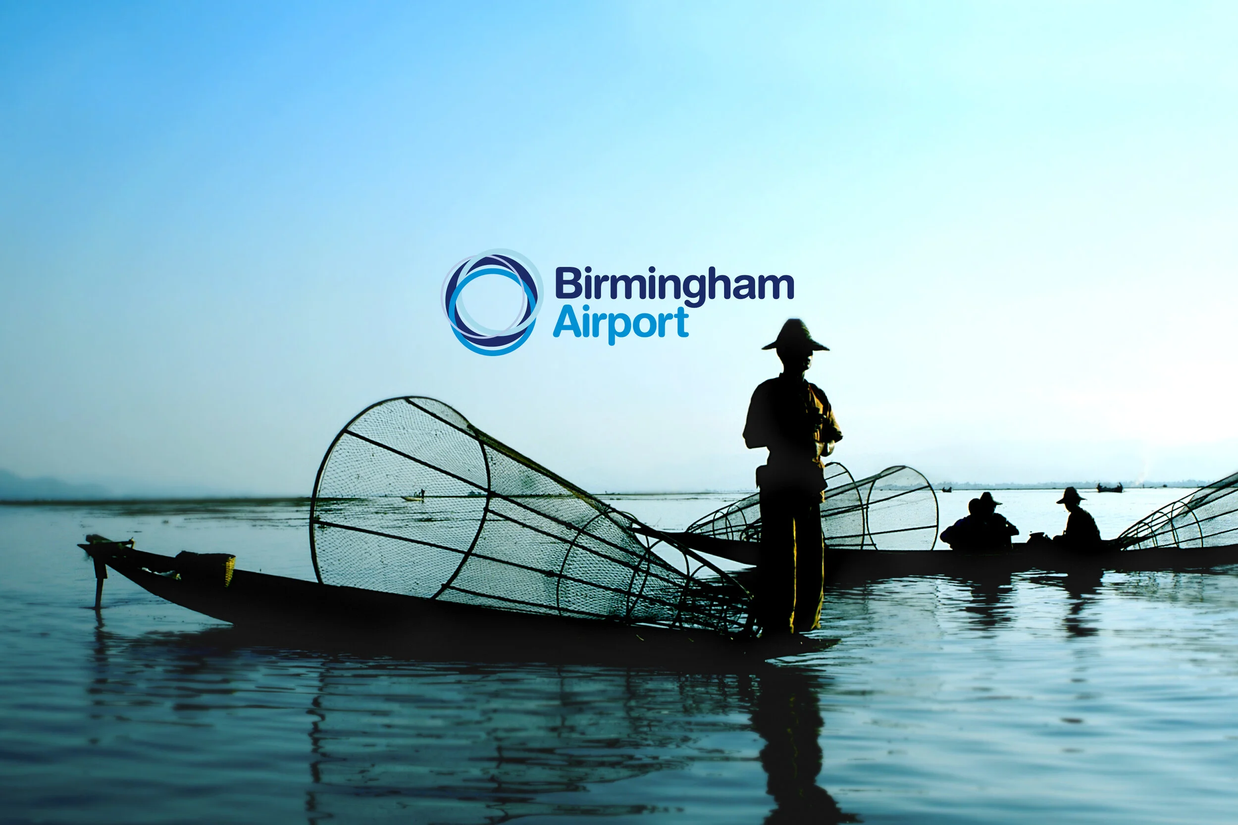 Birmingham Airport logo and identity design — Yellow