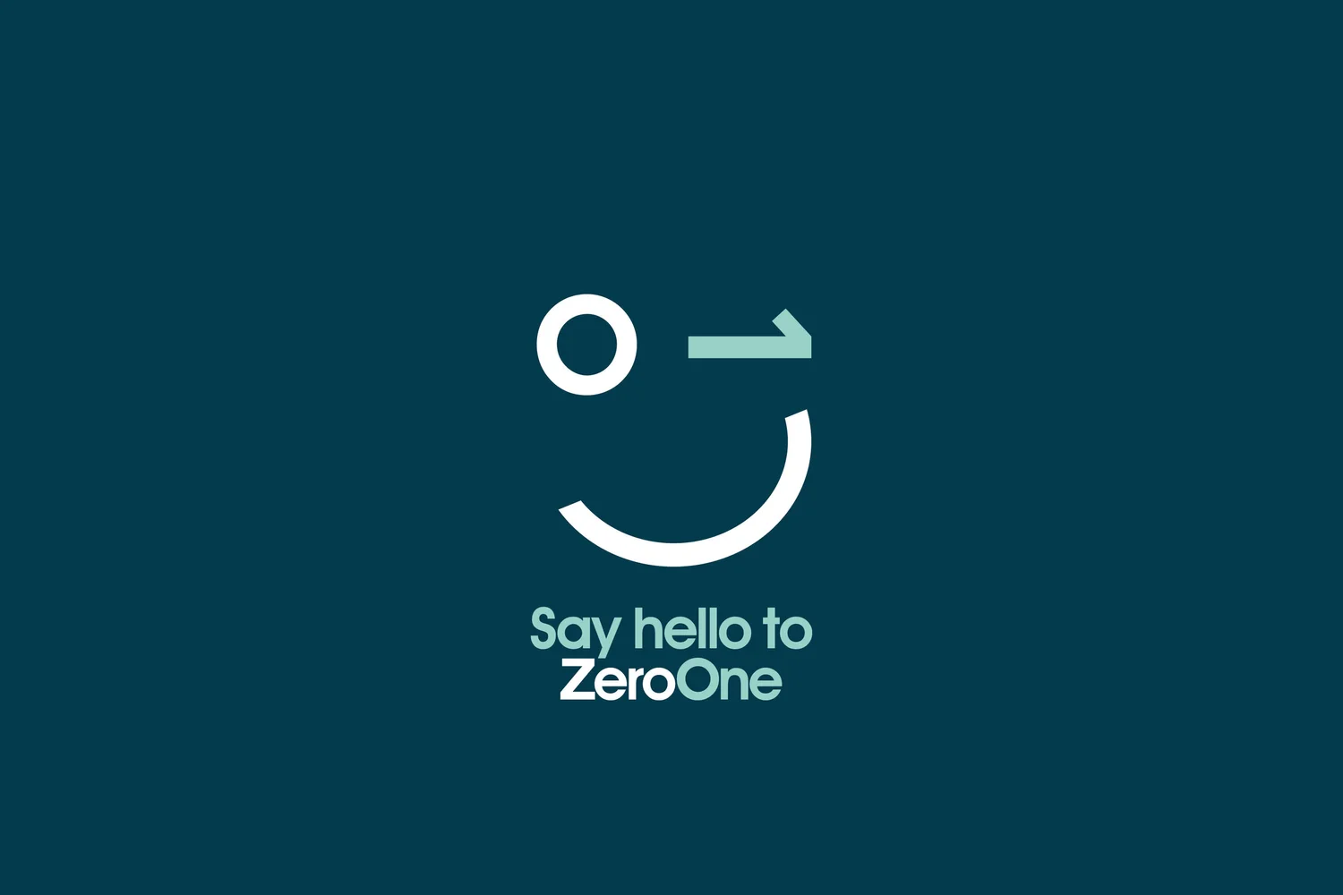 ZeroOne Database Marketing logo and identity design — Yellow