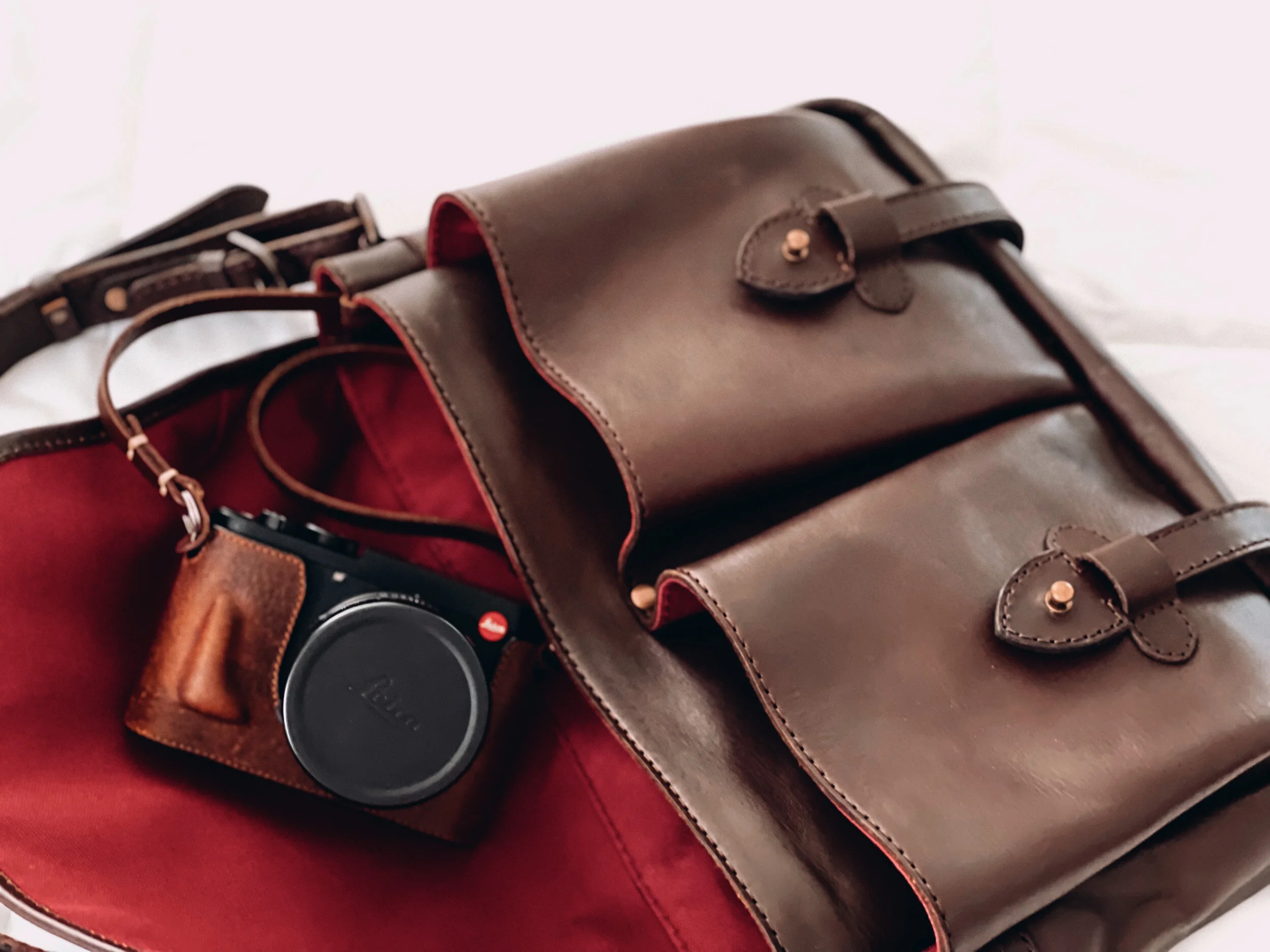 First impression on the Cravar F.C. 13 Leather Messenger Bag