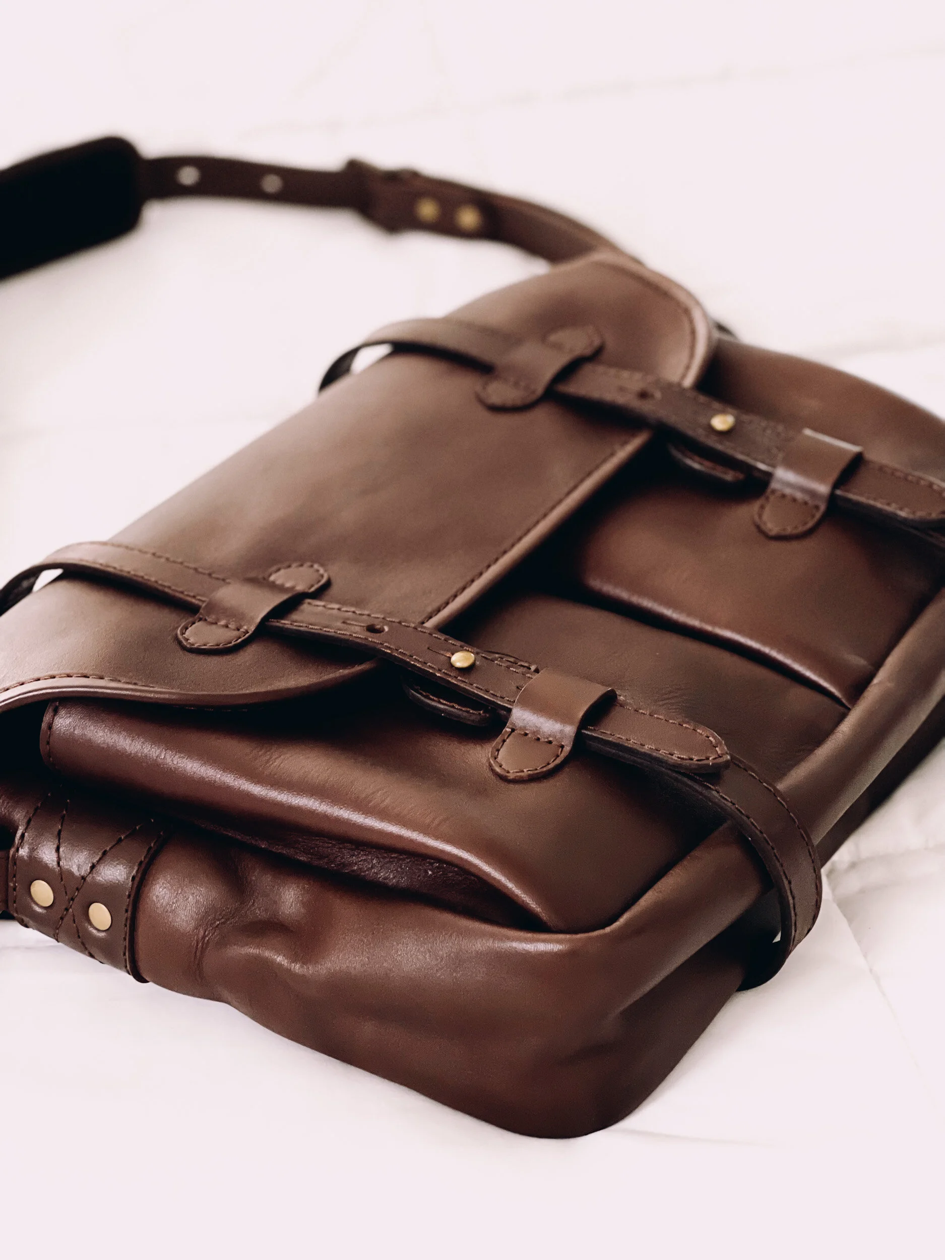 First impression on the Cravar F.C. 13 Leather Messenger Bag