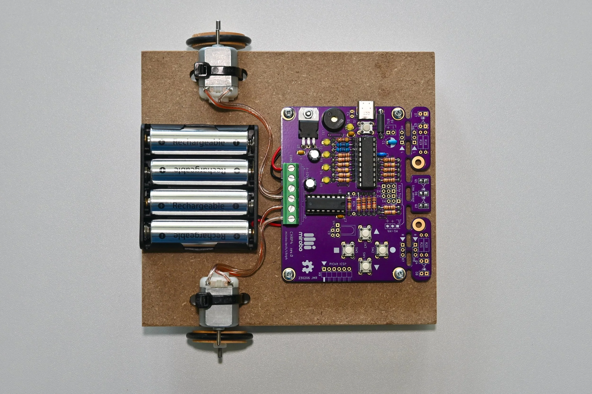 Simple robot platform - instructions and materials needed to make a ...