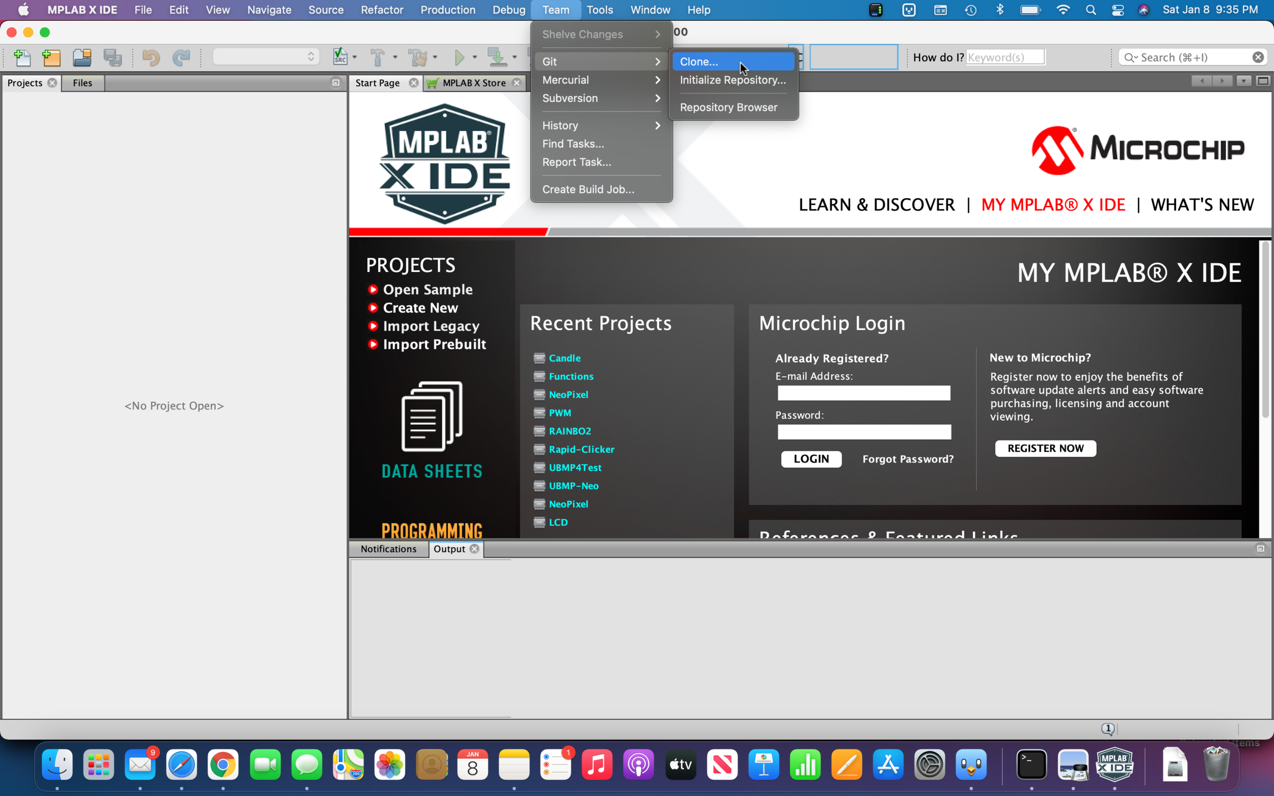 Getting Started With Mplab X — Mirobo