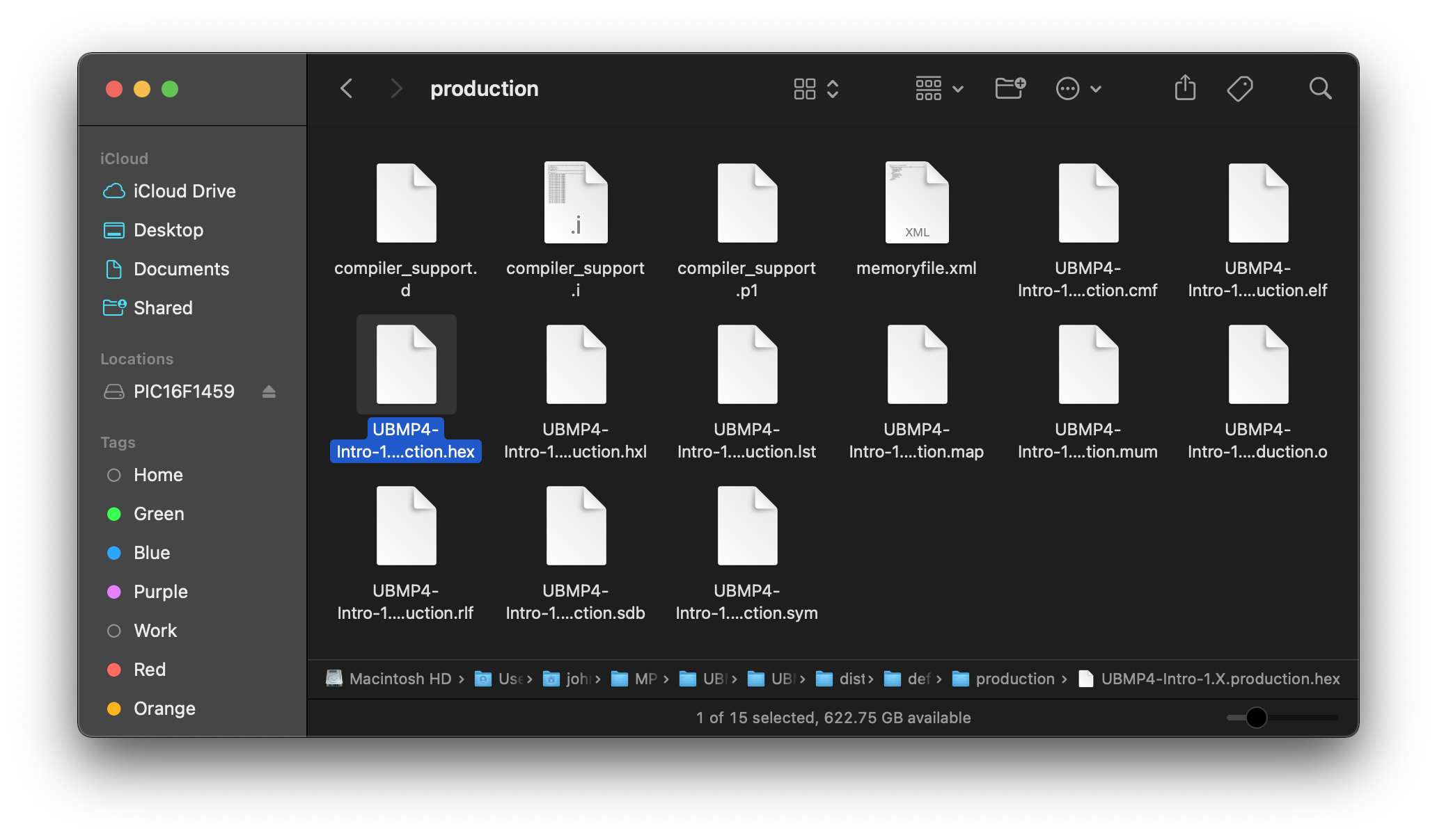 Getting started with MPLAB X — mirobo