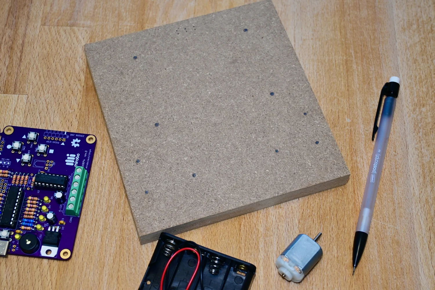 Simple robot platform - instructions and materials needed to make a simple DC-motor powered ...