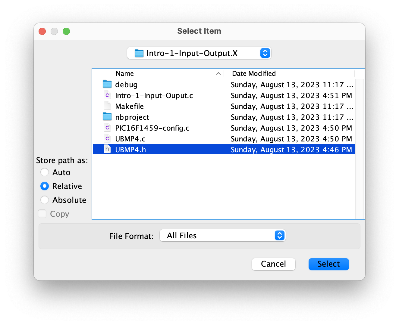 How to create a new Microchip MPLAB X IDE programming project. — mirobo