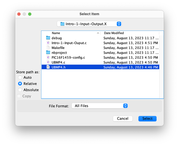 How to create a new Microchip MPLAB X IDE programming project. — mirobo