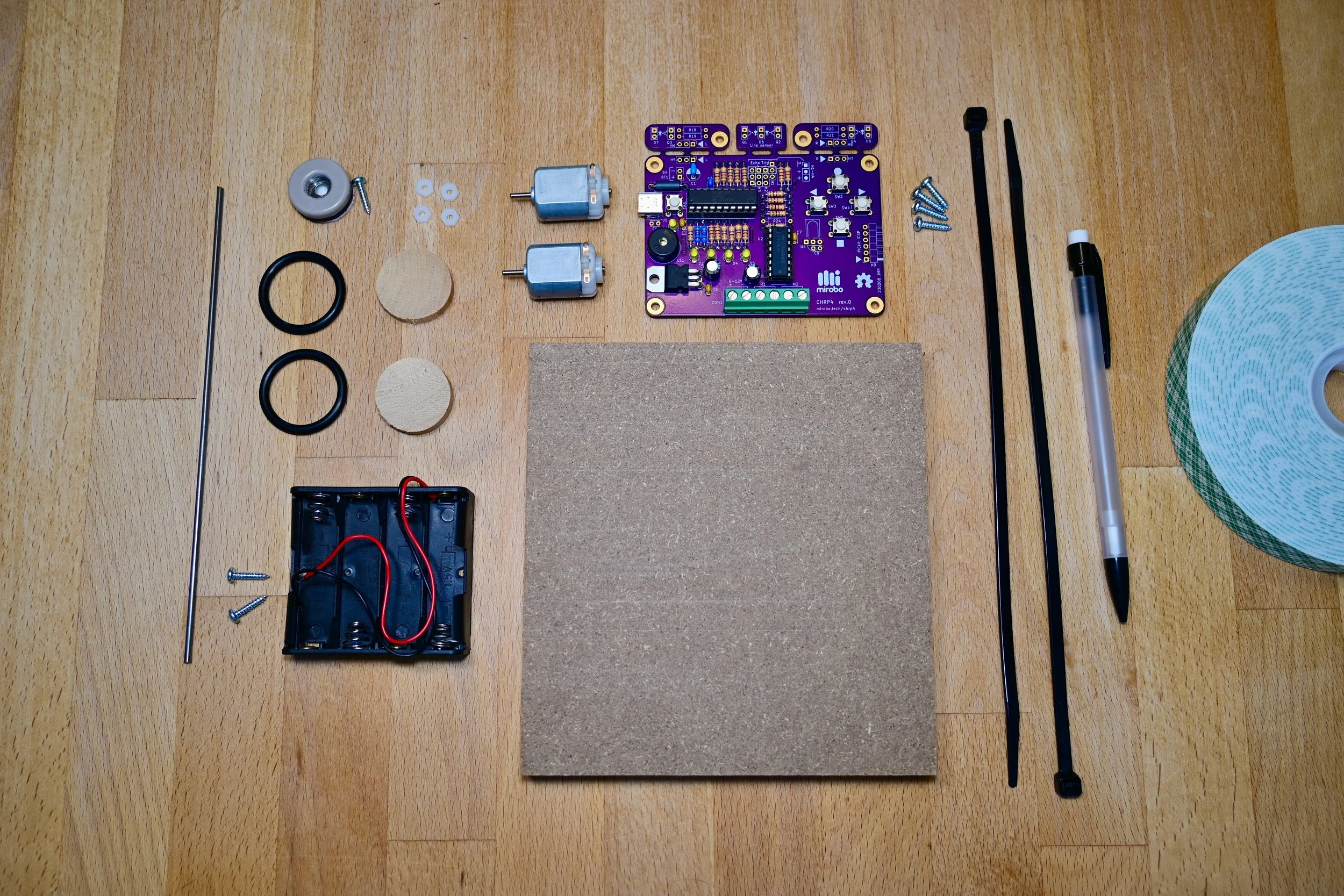 Simple robot platform - instructions and materials needed to make a ...