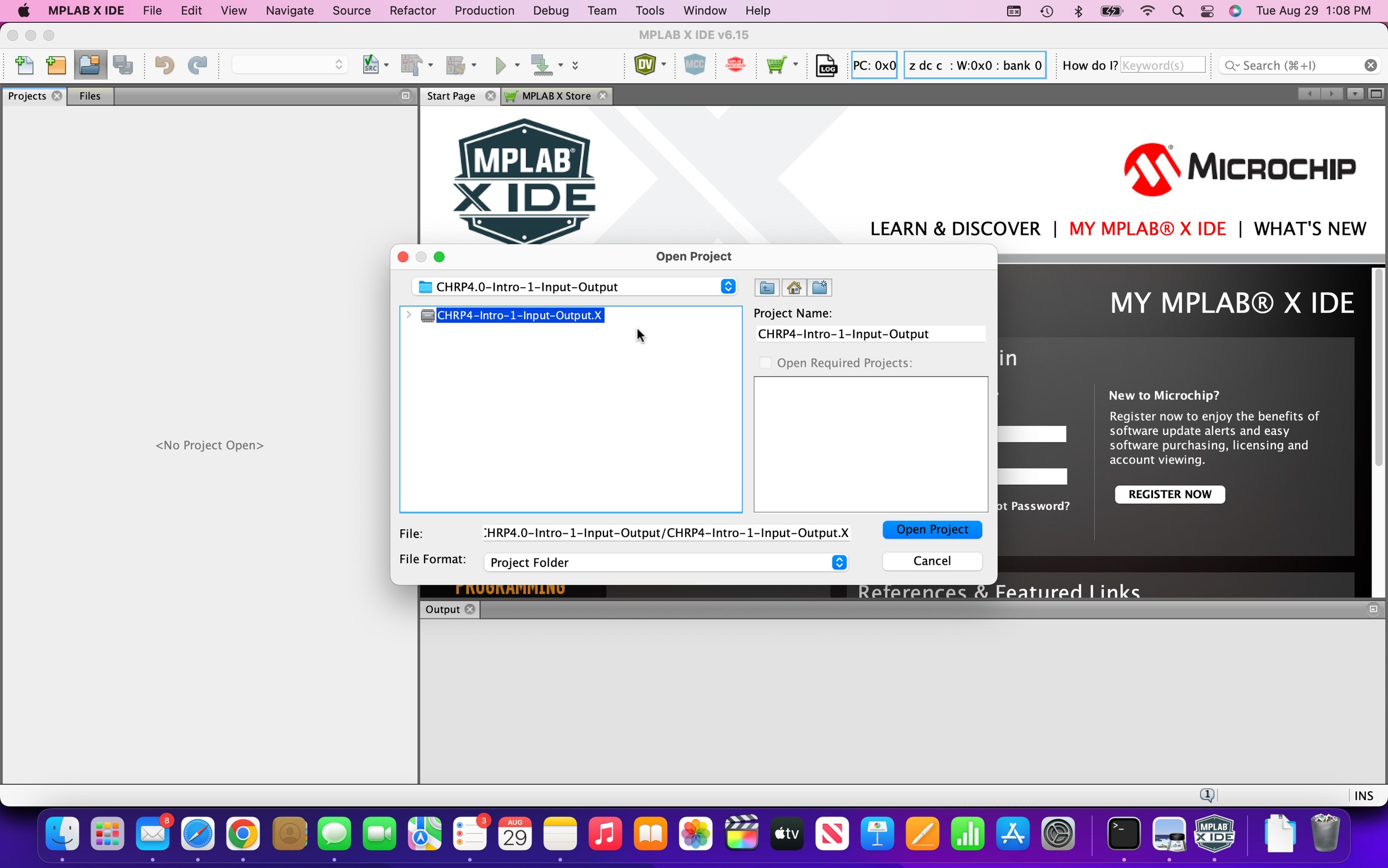 Getting started with Microchip's MPLAB X IDE – tutorials for creating a new programming project ...