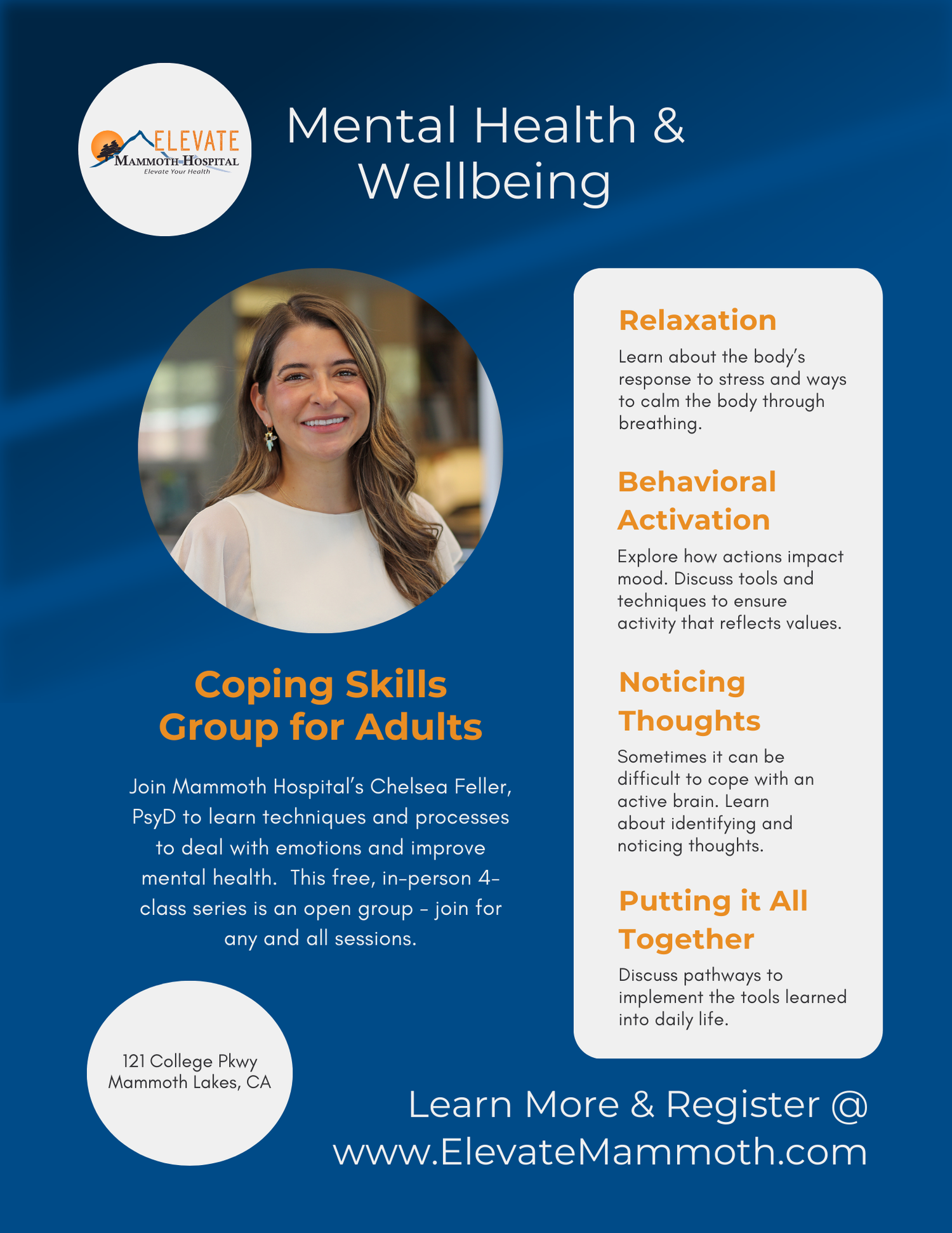 Mammoth Hospital's Community Wellness & Performance Program