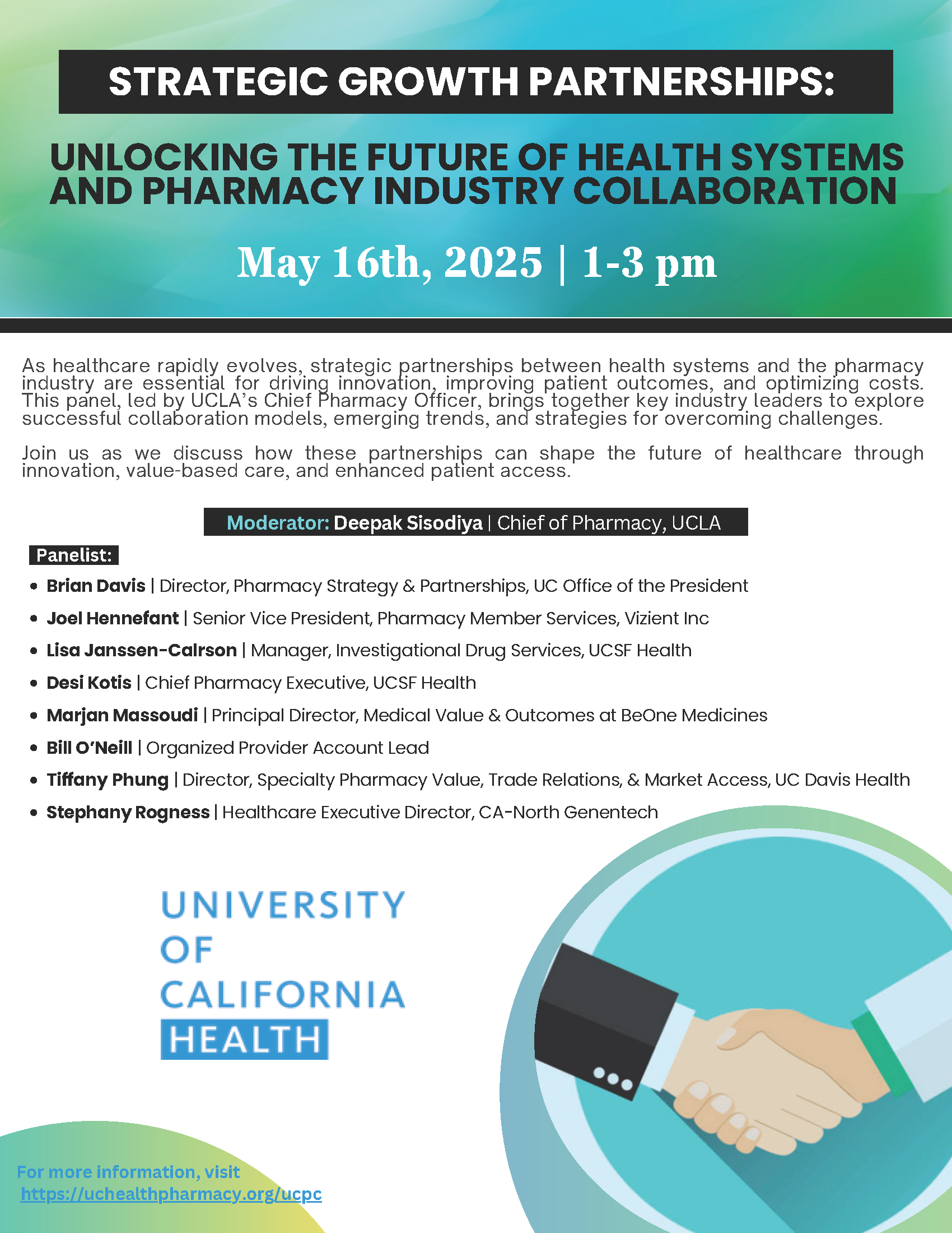 General 6 — UC Pharmacy Collaborative Conference