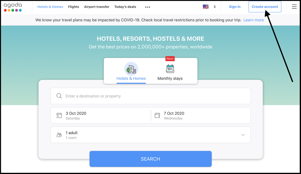 How To Create An Agoda Account [Step-By-Step] - TRVLGUIDES [Learn How ...