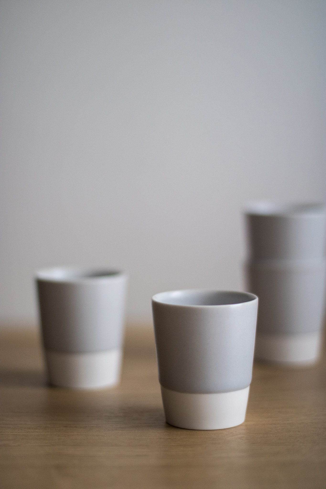 Celadon Beakers with Finger Marks I by Jae Jun Lee — | Flow Gallery