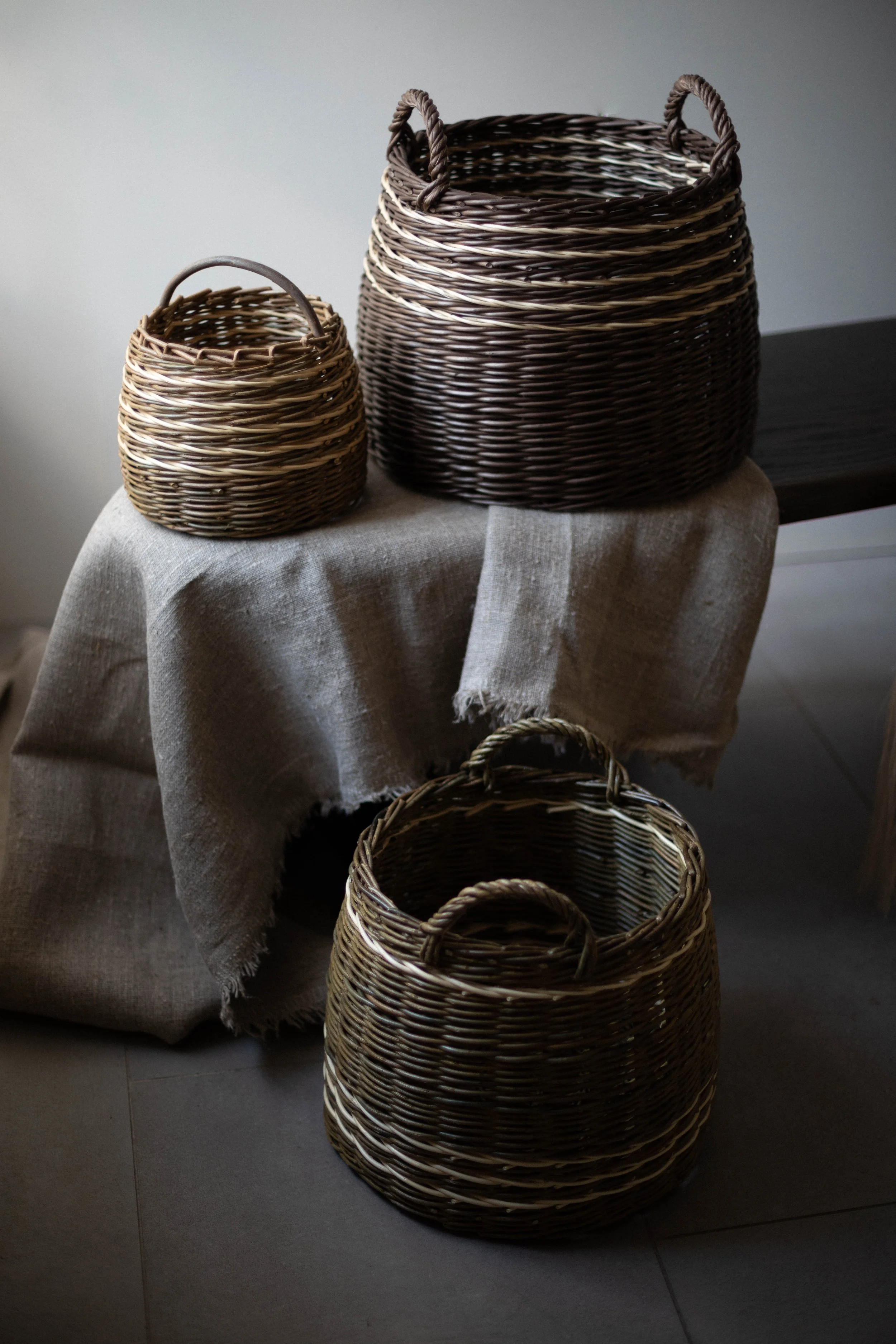Large Round Basket by Rachel Bower — | Flow Gallery