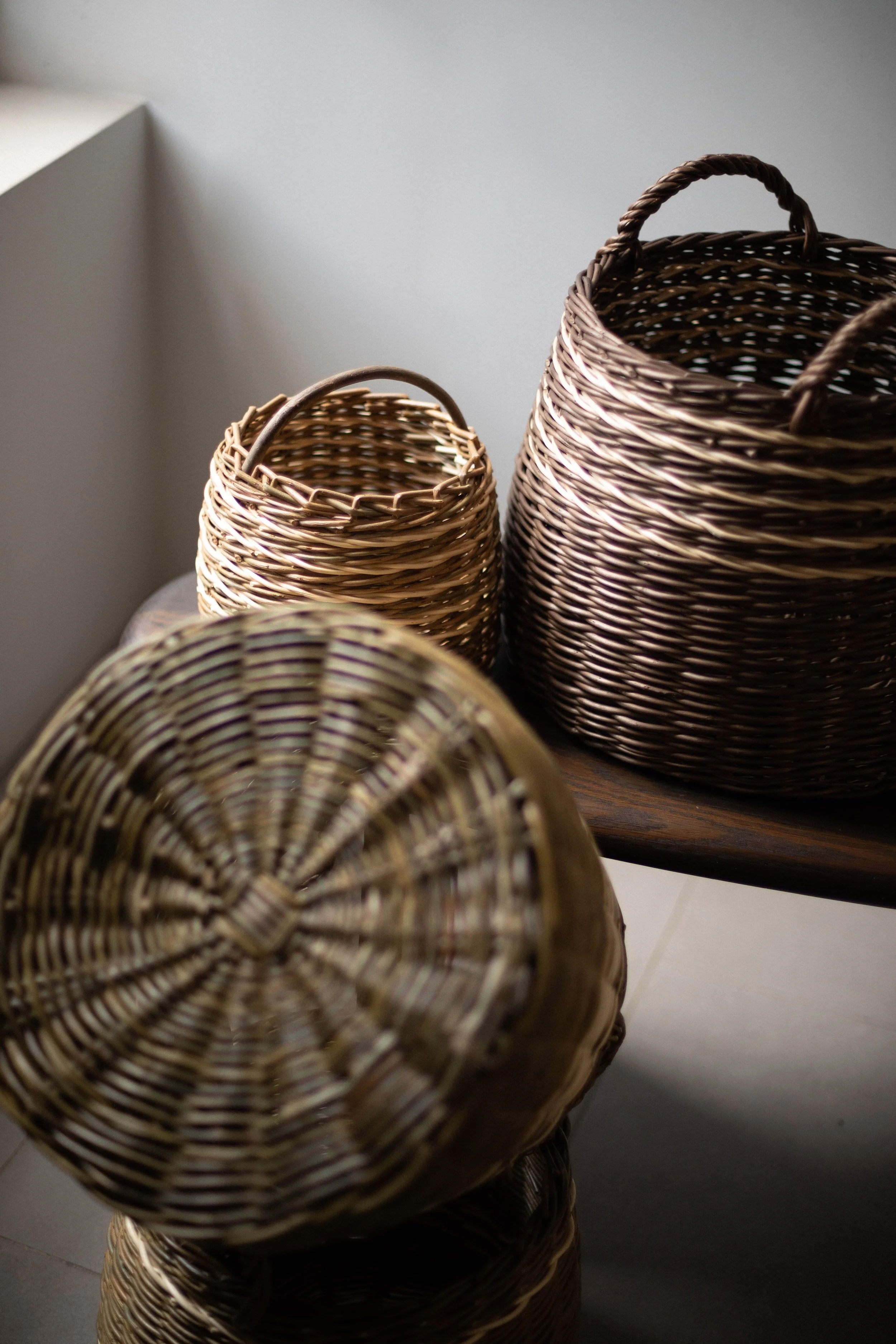 Large Round Basket by Rachel Bower — | Flow Gallery