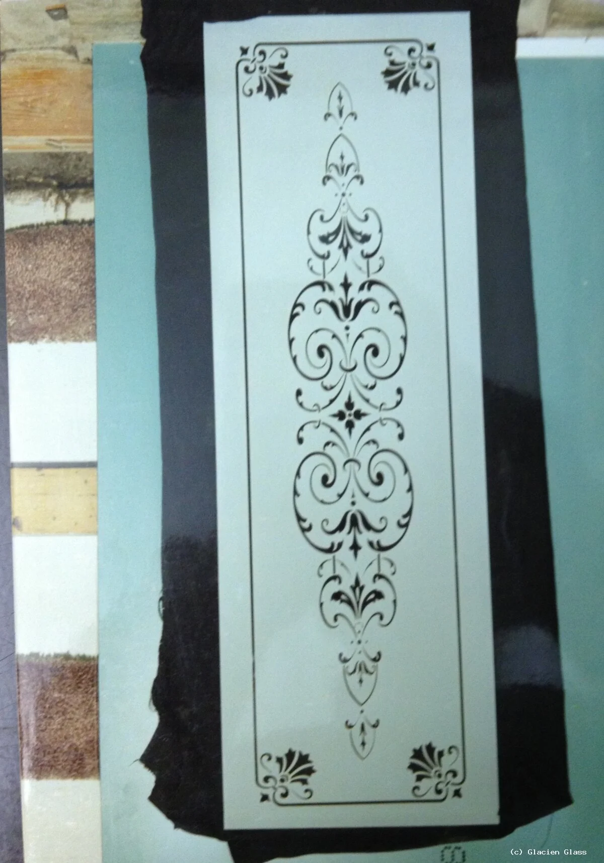 Sandblasted Door Panels — Glacien Glass: Glass Decoration Since 1958