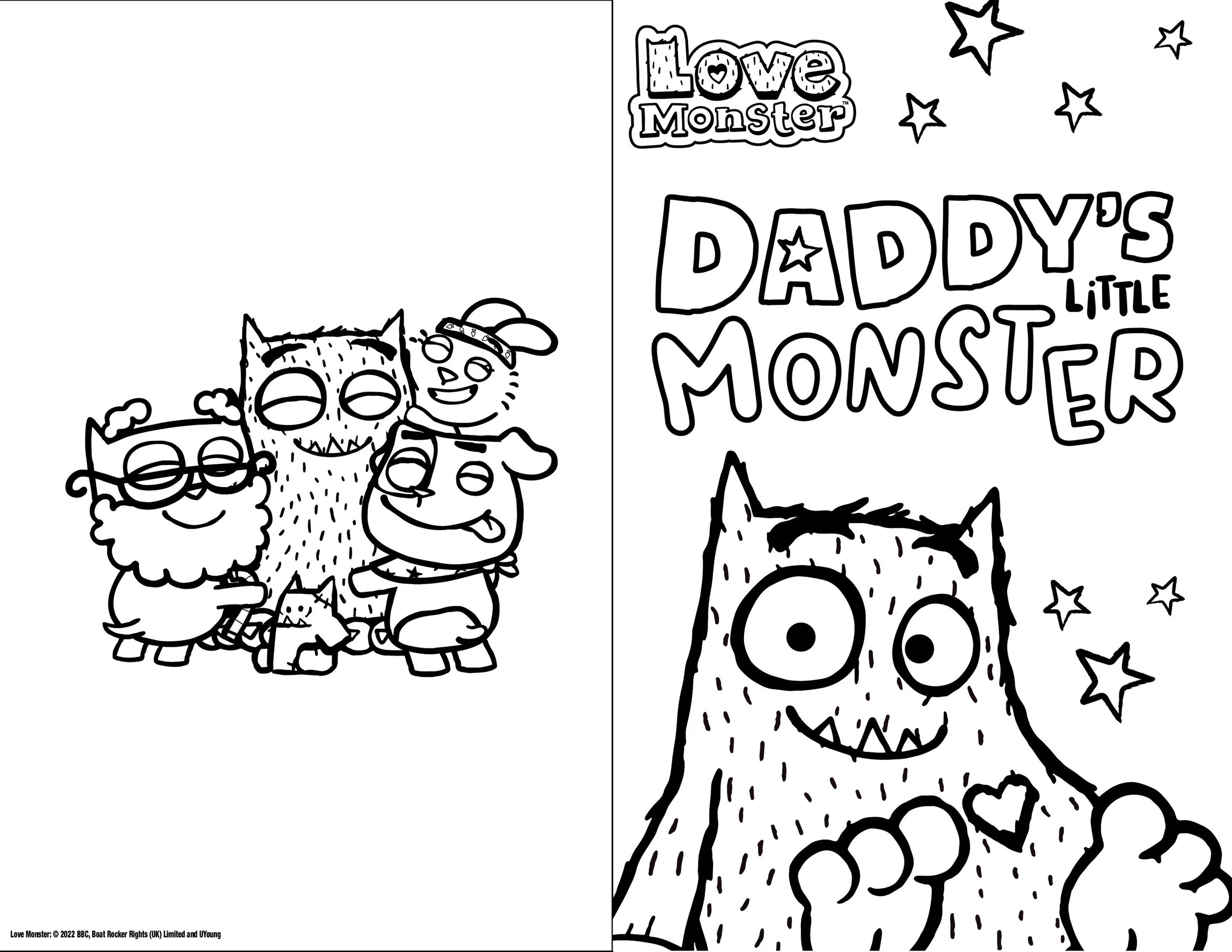 Monster Printables Coloring Pages [2025]
